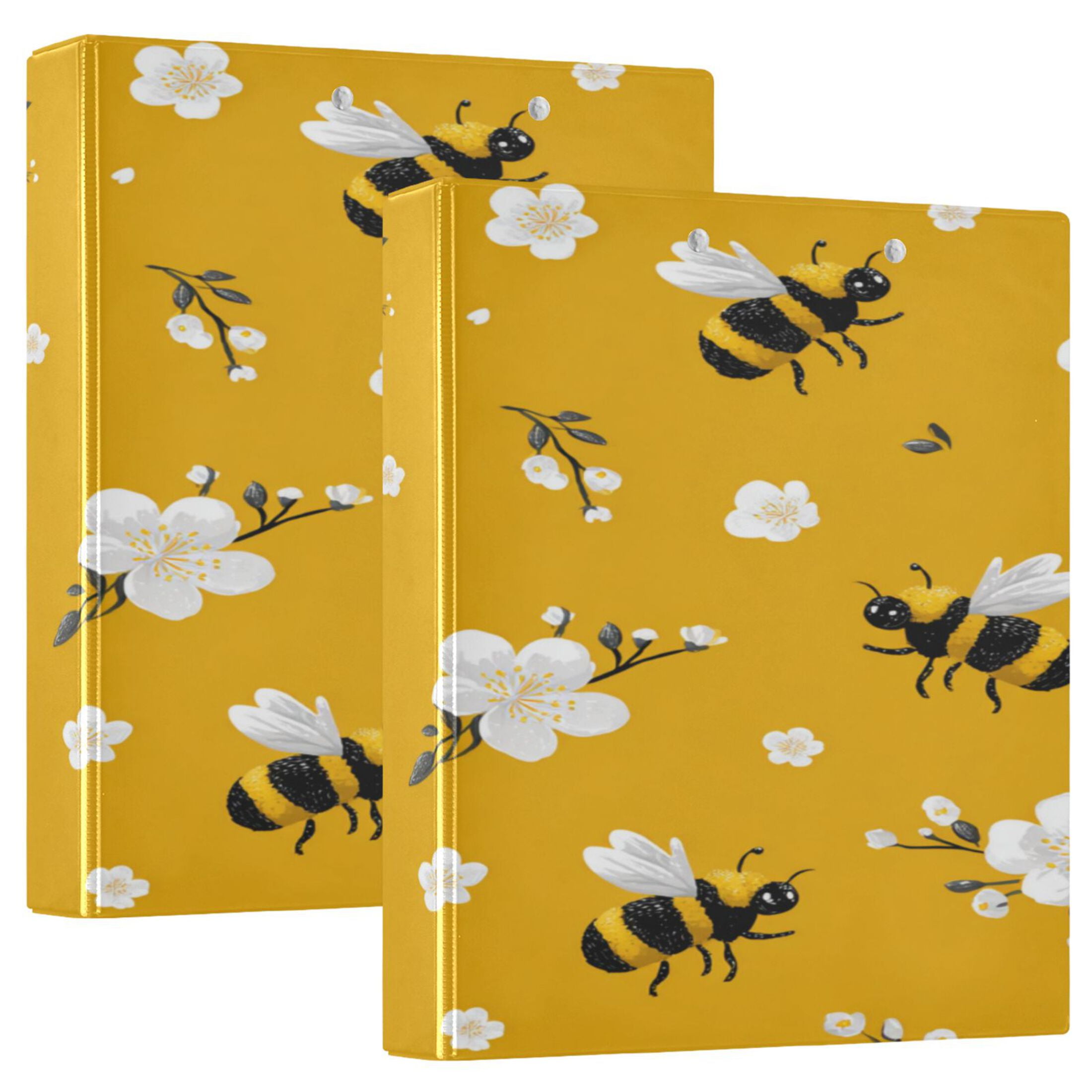 3 Ring Binder 1.5 inch Round Rings with Interior Pockets Binders ...