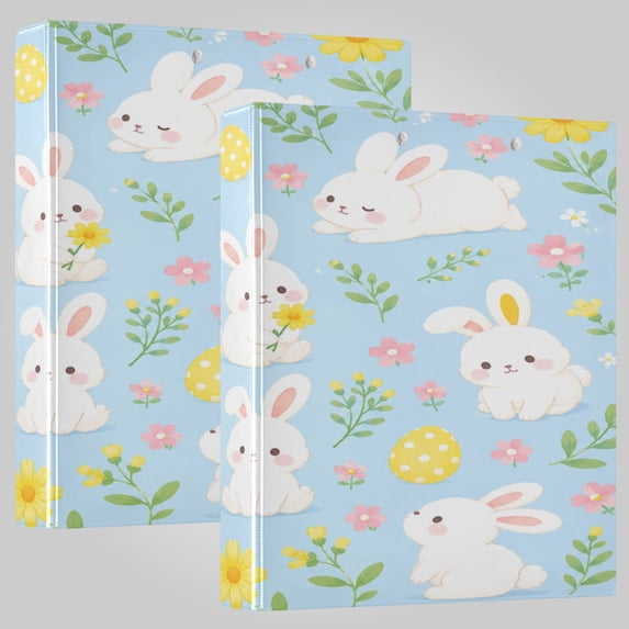 3 Ring Binder 1.5 inch Round Rings with Interior Pockets Binders ...