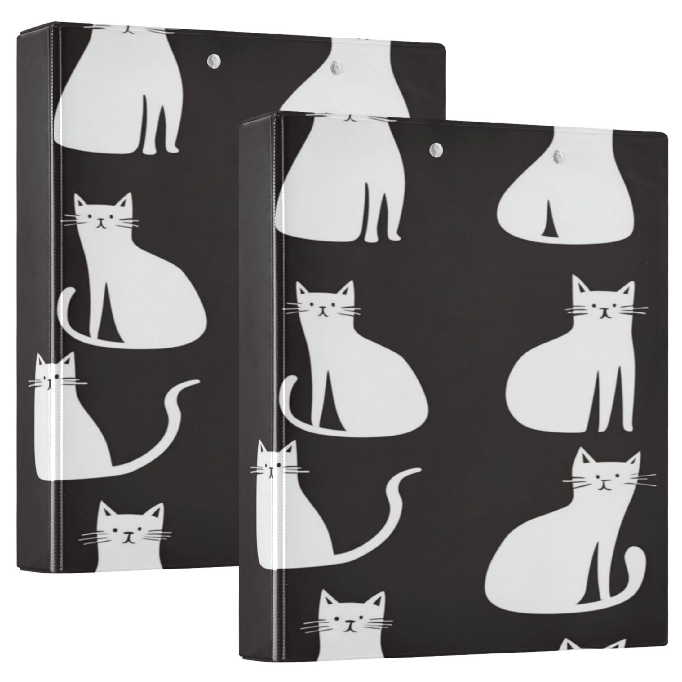 3 Ring Binder 1.5 inch Round Rings with Interior Pockets Binders ...