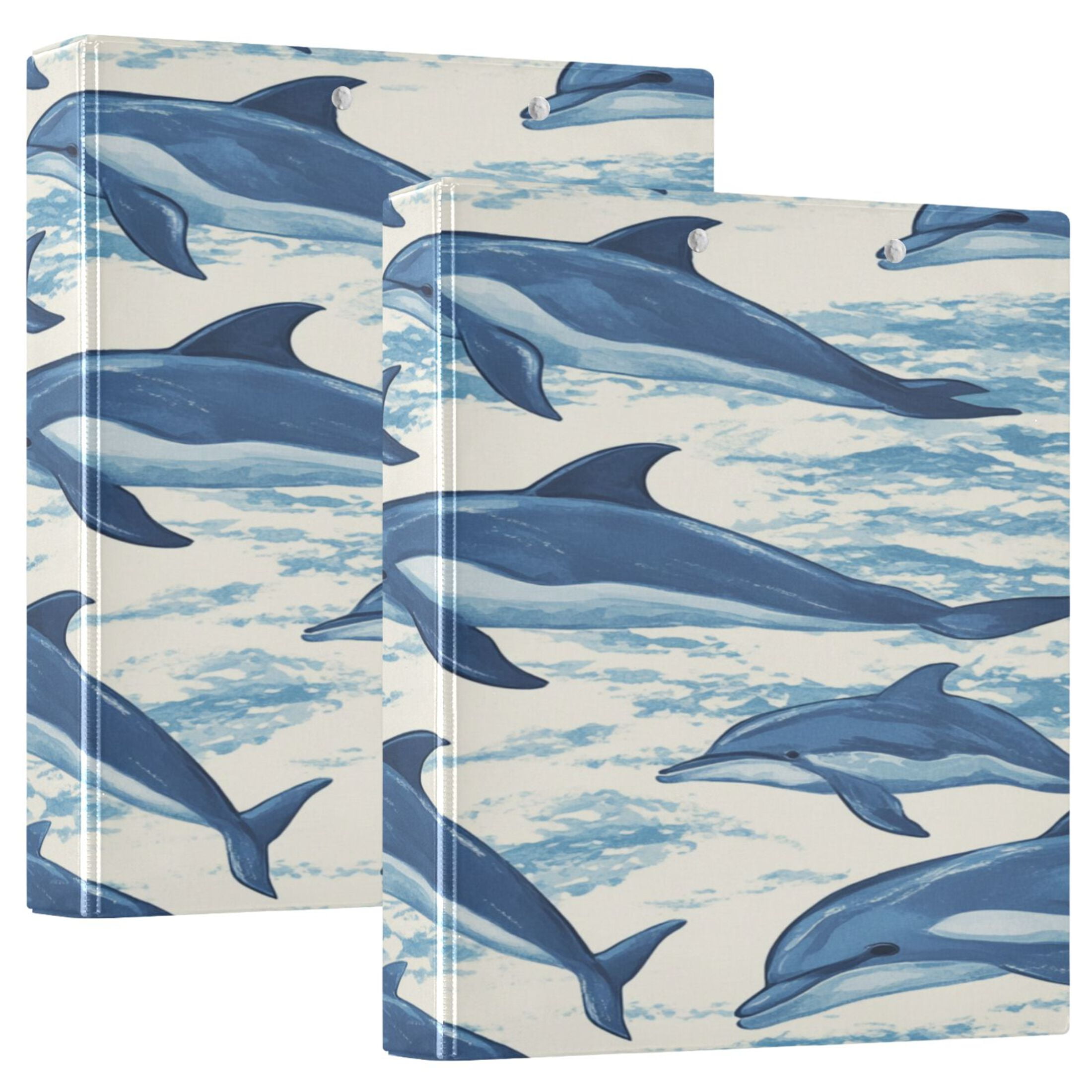 3 Ring Binder 1.5 inch Round Rings with Interior Pockets Binders ...