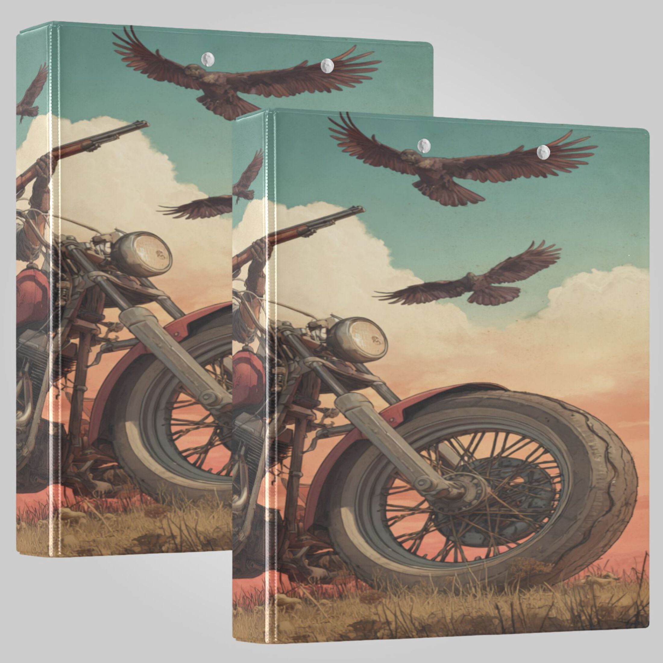 3 Ring Binder 1.5 inch Round Rings with Interior Pockets Binders ...