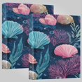 3 Ring Binder 1.5 inch Round Rings with Interior Pockets Binders ...