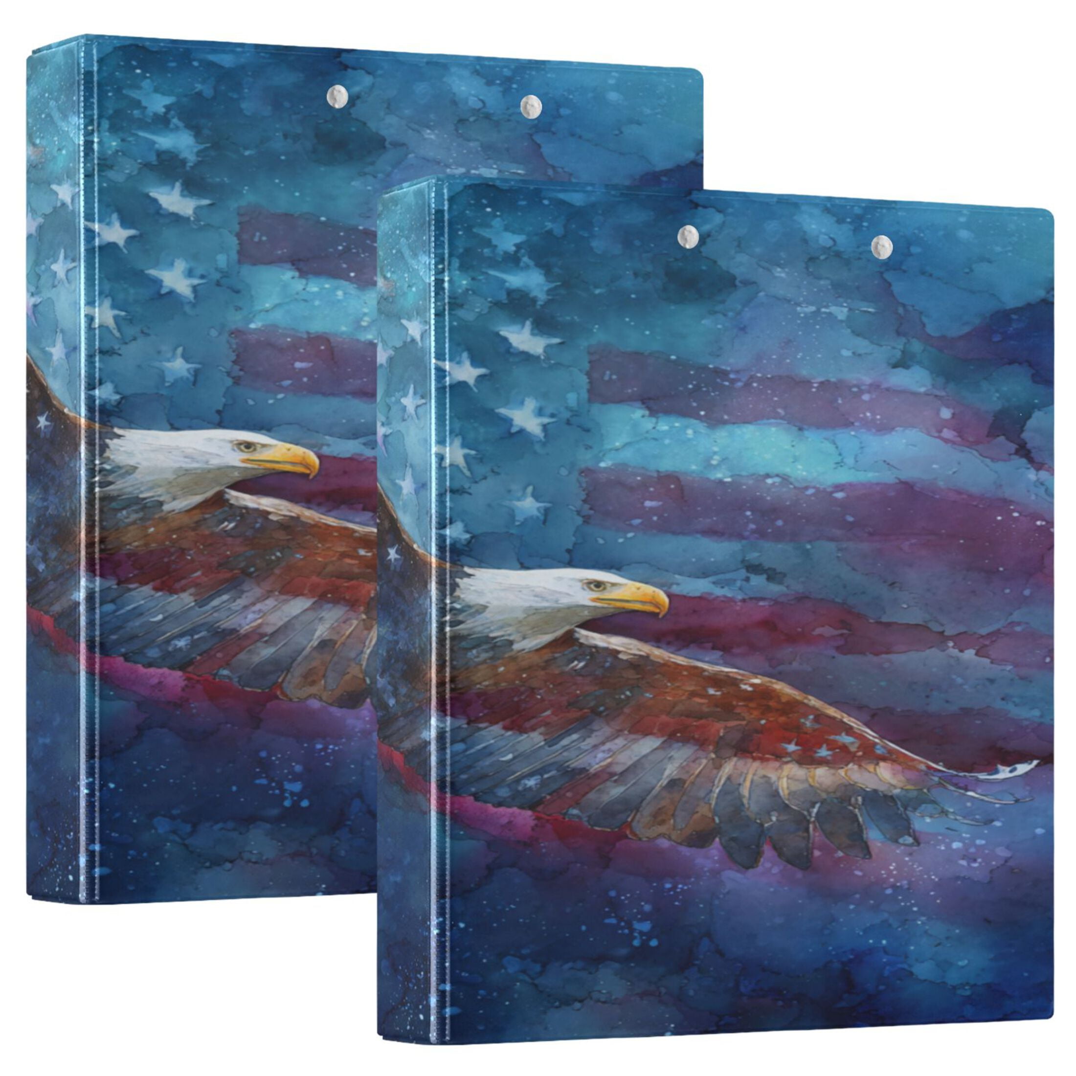 3 Ring Binder 1.5 inch Round Rings with Interior Pockets Binders ...