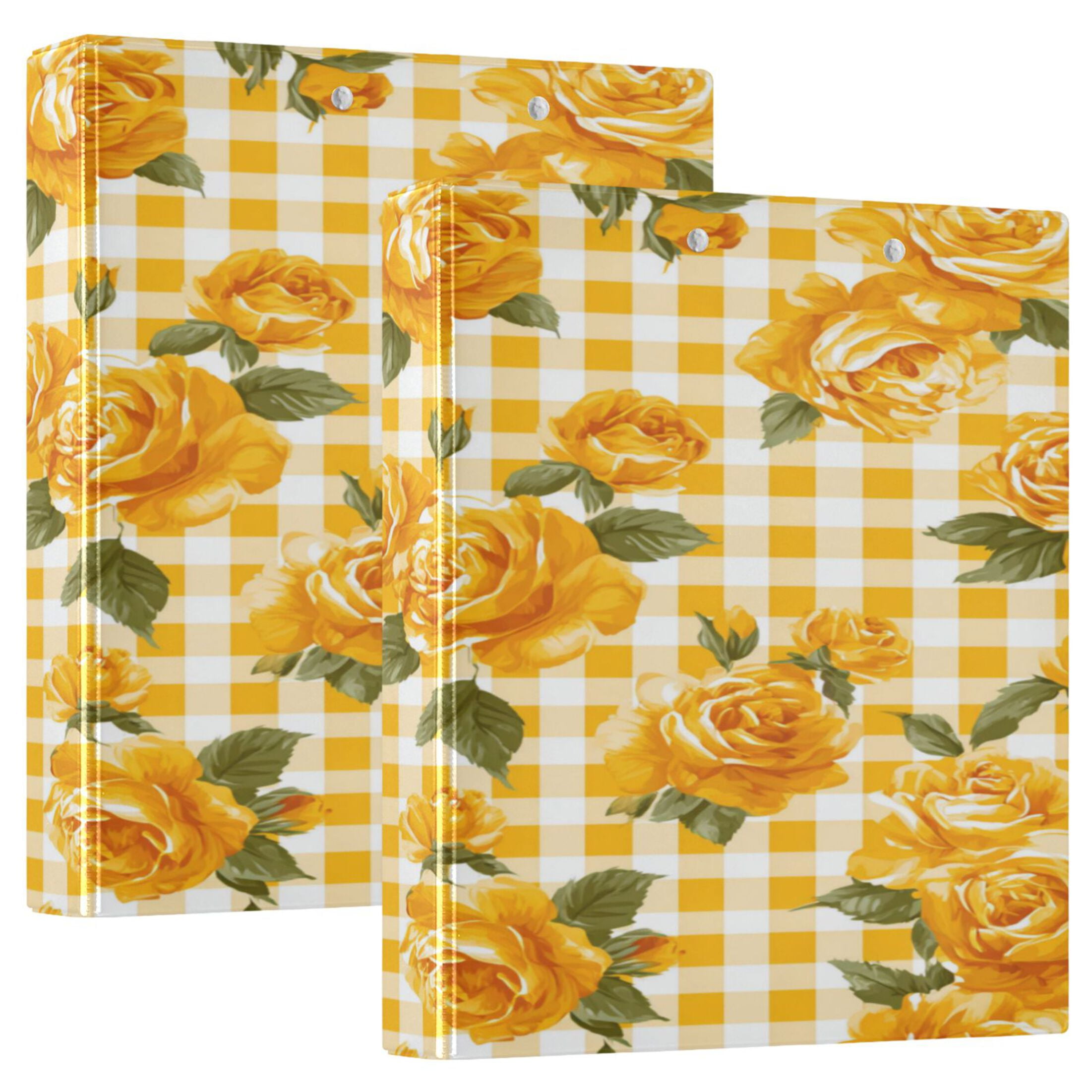 3 Ring Binder 1.5 inch Round Rings with Interior Pockets Binders ...