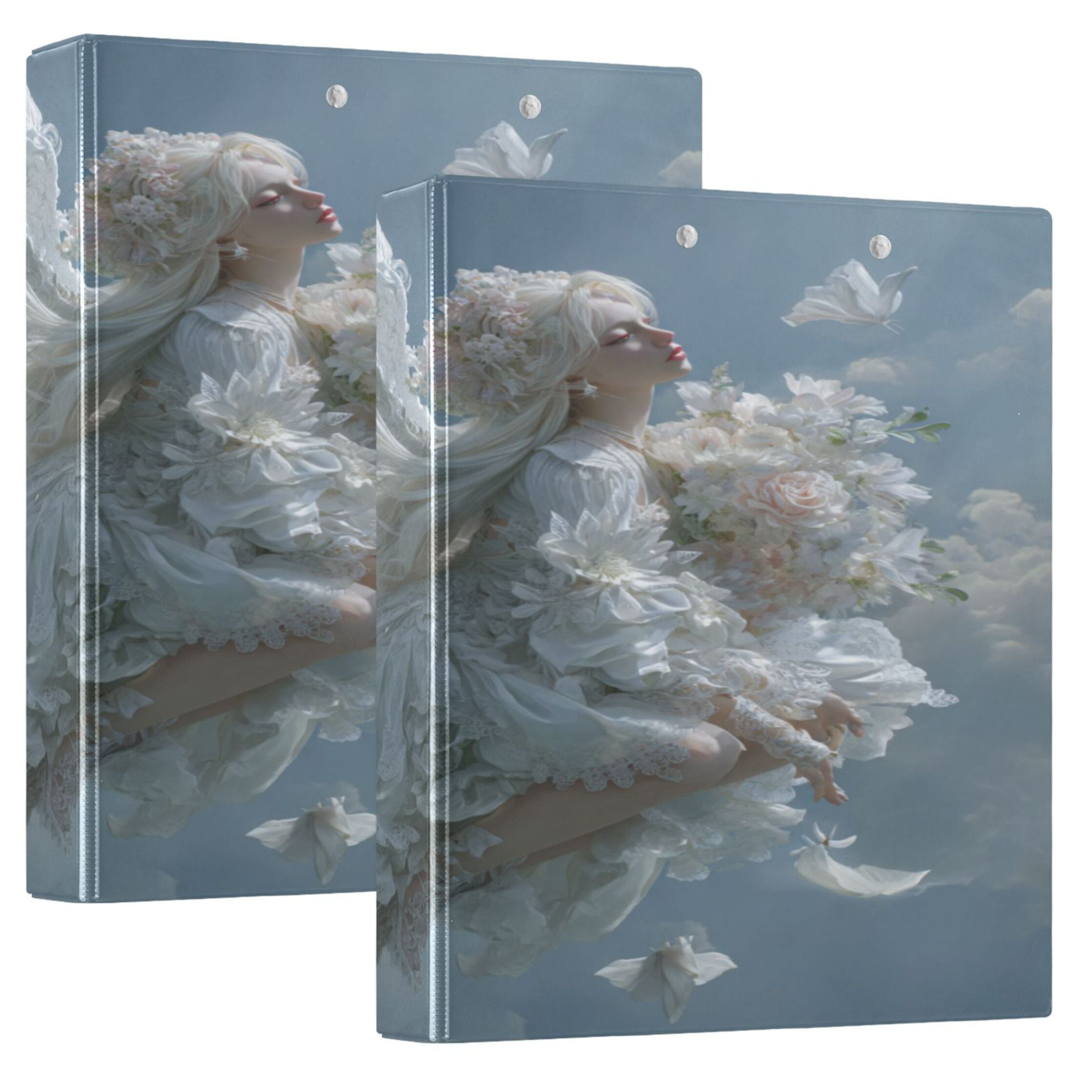 3 Ring Binder 1.5 inch Round Rings with Interior Pockets Binders ...