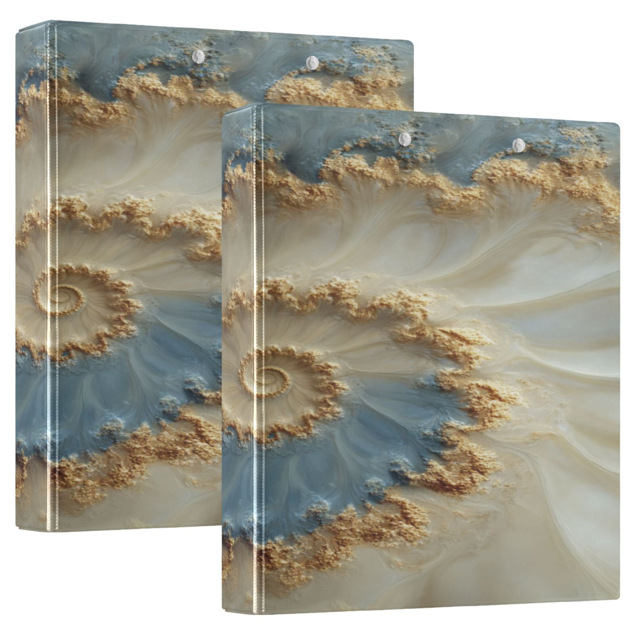 3 Ring Binder 1.5 inch Round Rings with Interior Pockets Binders ...