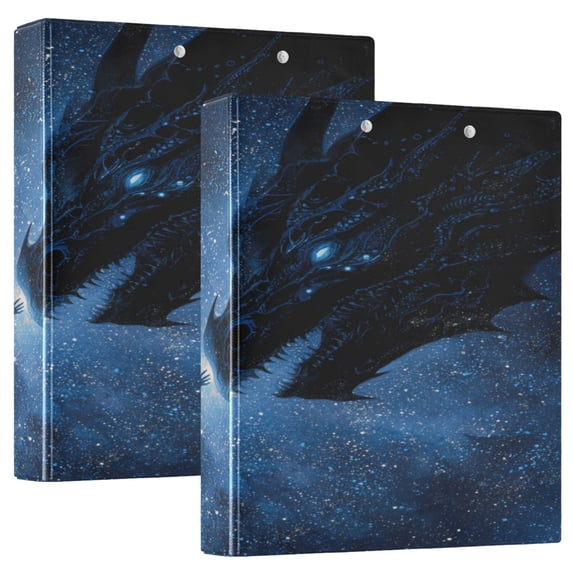 3 Ring Binder 1.5 inch Round Rings with Interior Pockets Binders ...