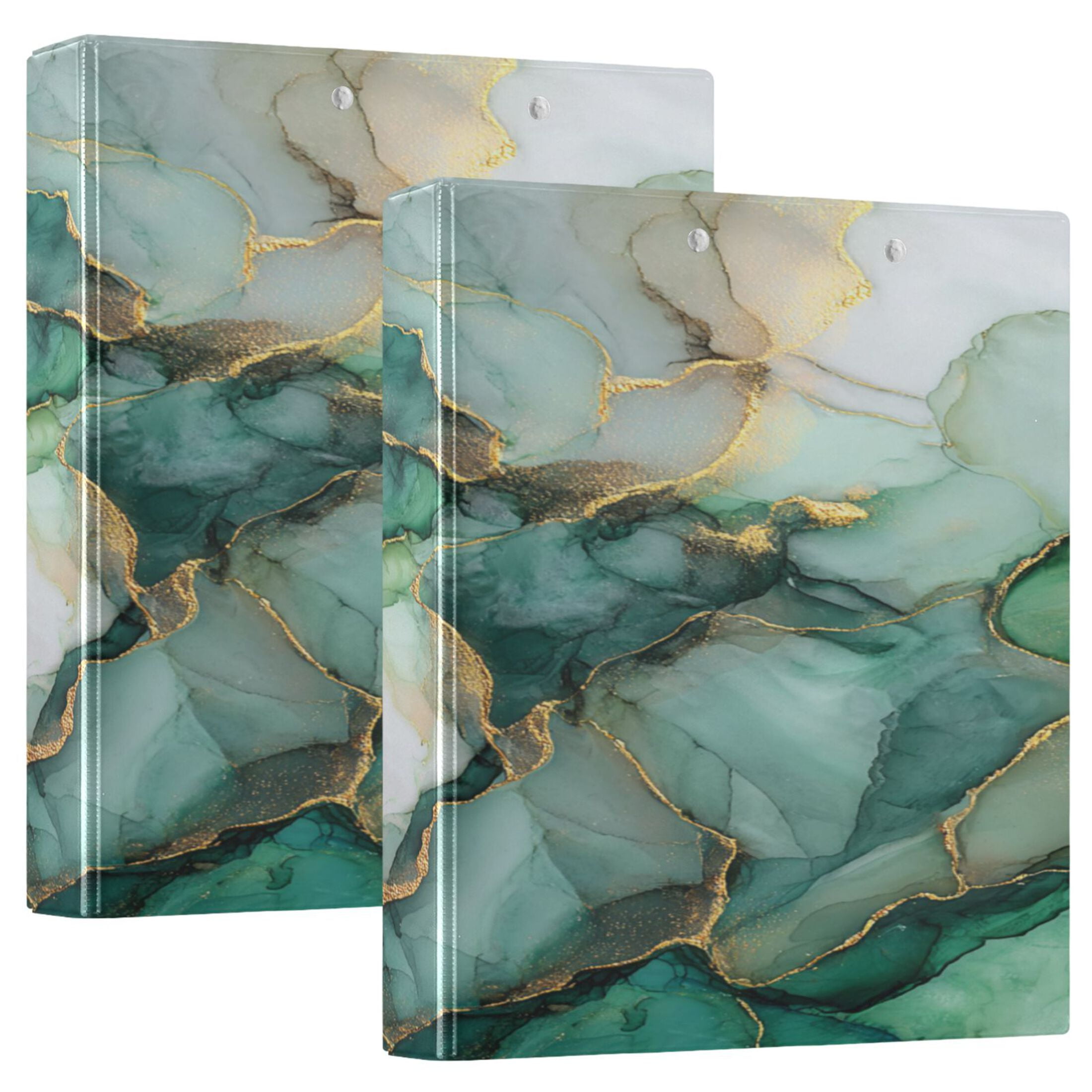 3 Ring Binder 1.5 inch Round Rings with Interior Pockets Binders ...