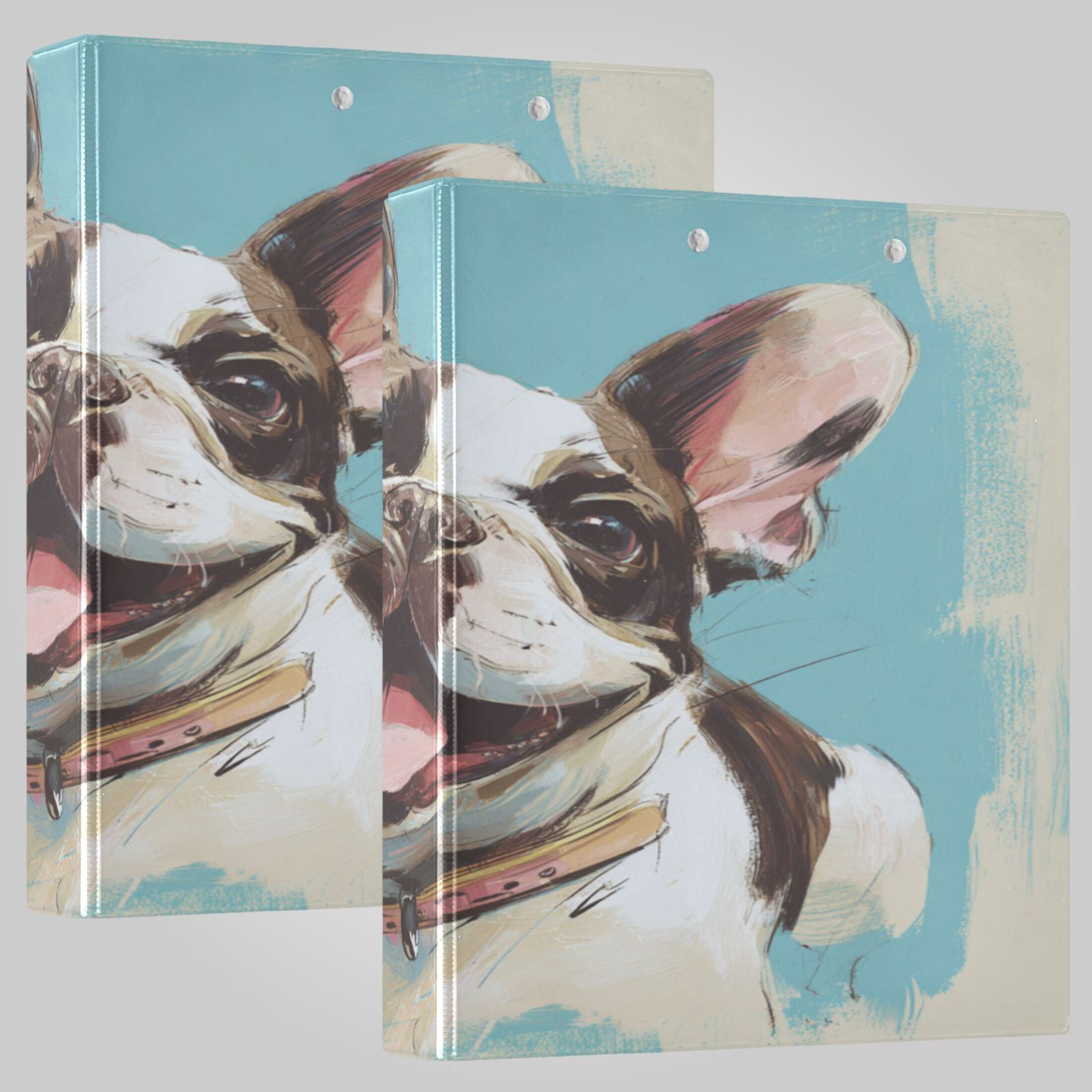 3 Ring Binder 1.5 inch Round Rings with Interior Pockets Binders ...