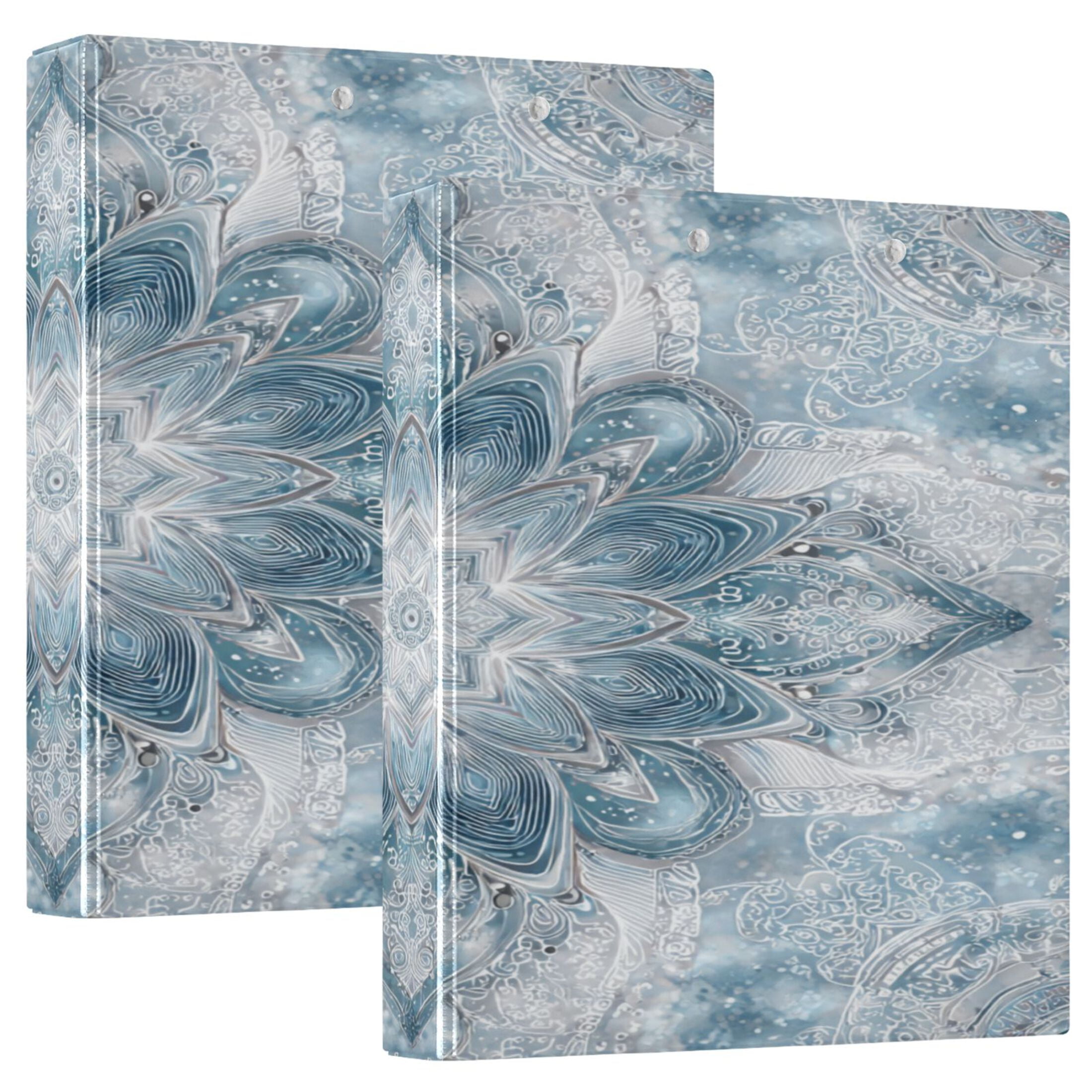 3 Ring Binder 1.5 inch Round Rings with Interior Pockets Binders ...