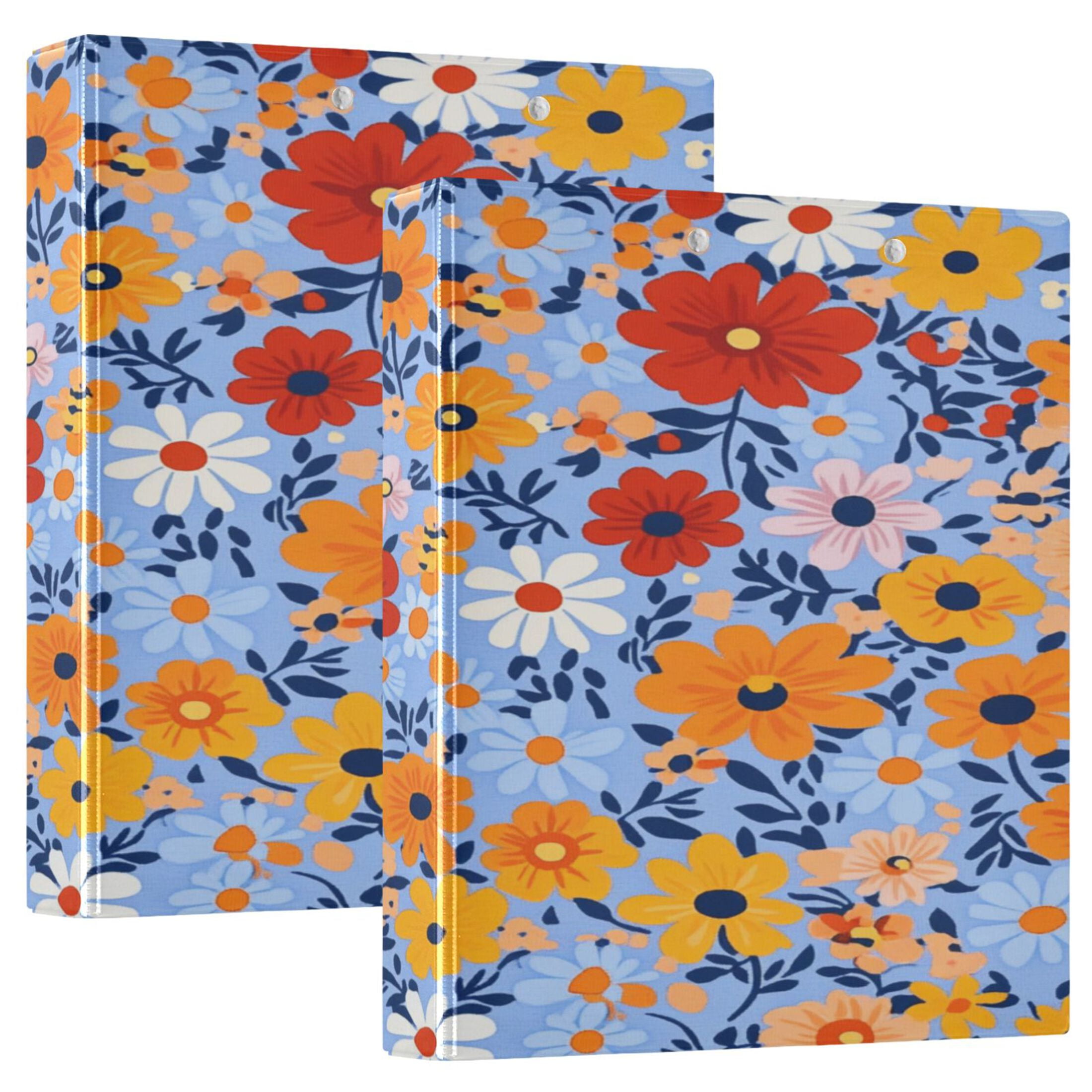 3 Ring Binder 1.5 inch Round Rings with Interior Pockets Binders ...
