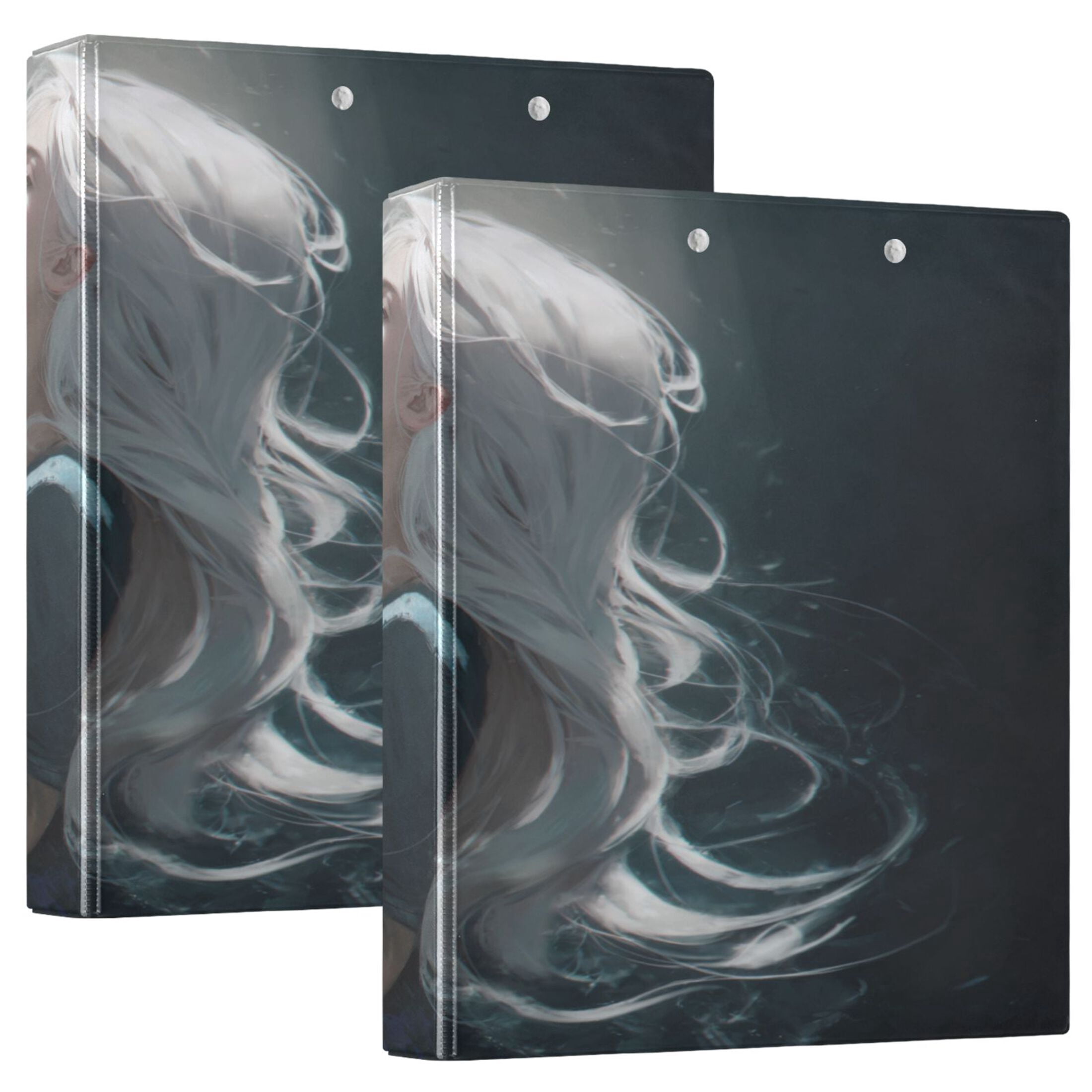 3 Ring Binder 1.5 inch Round Rings with Interior Pockets Binders ...