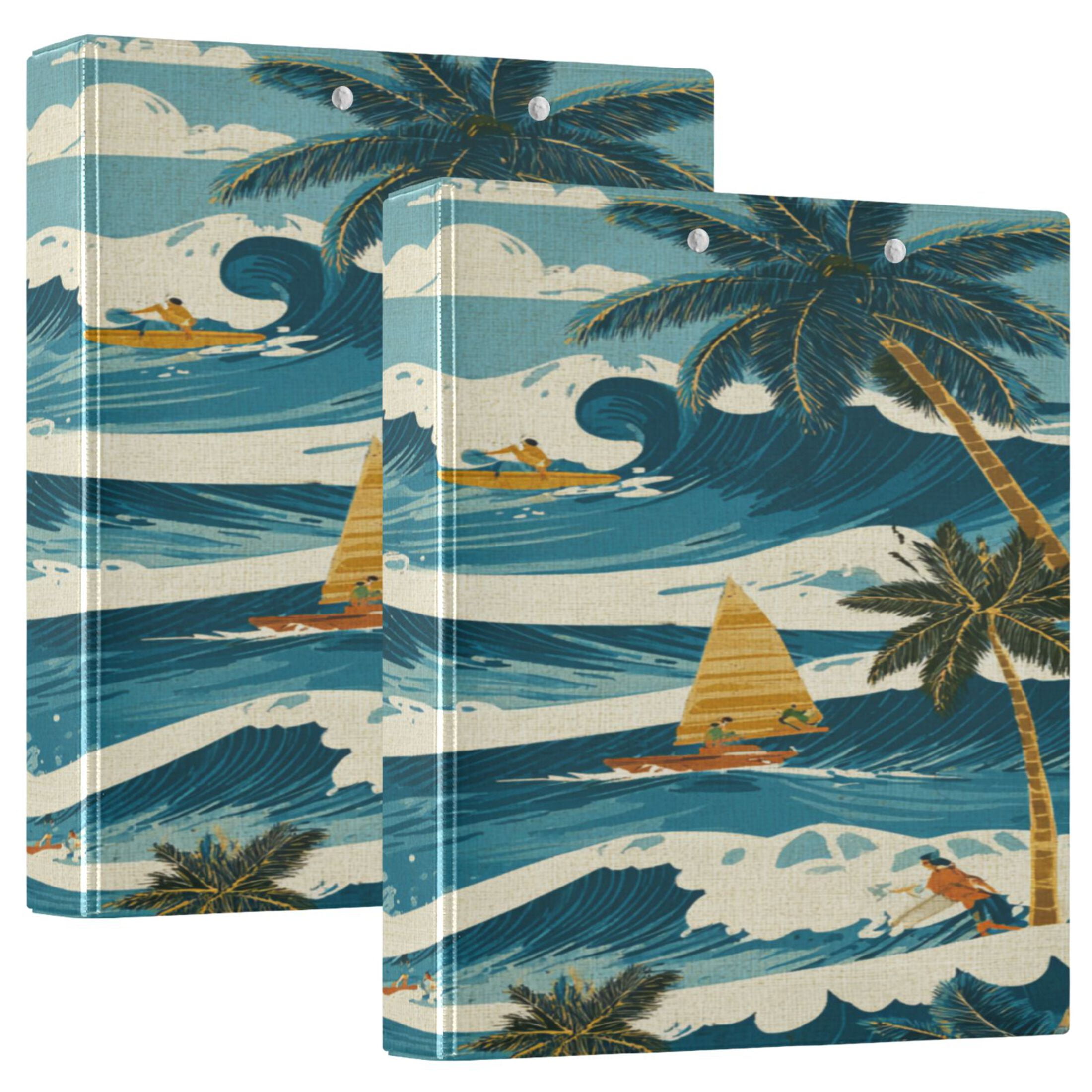 3 Ring Binder 1.5 inch Round Rings with Interior Pockets Binders ...