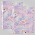 3 Ring Binder 1.5 inch Round Rings with Interior Pockets Binders ...