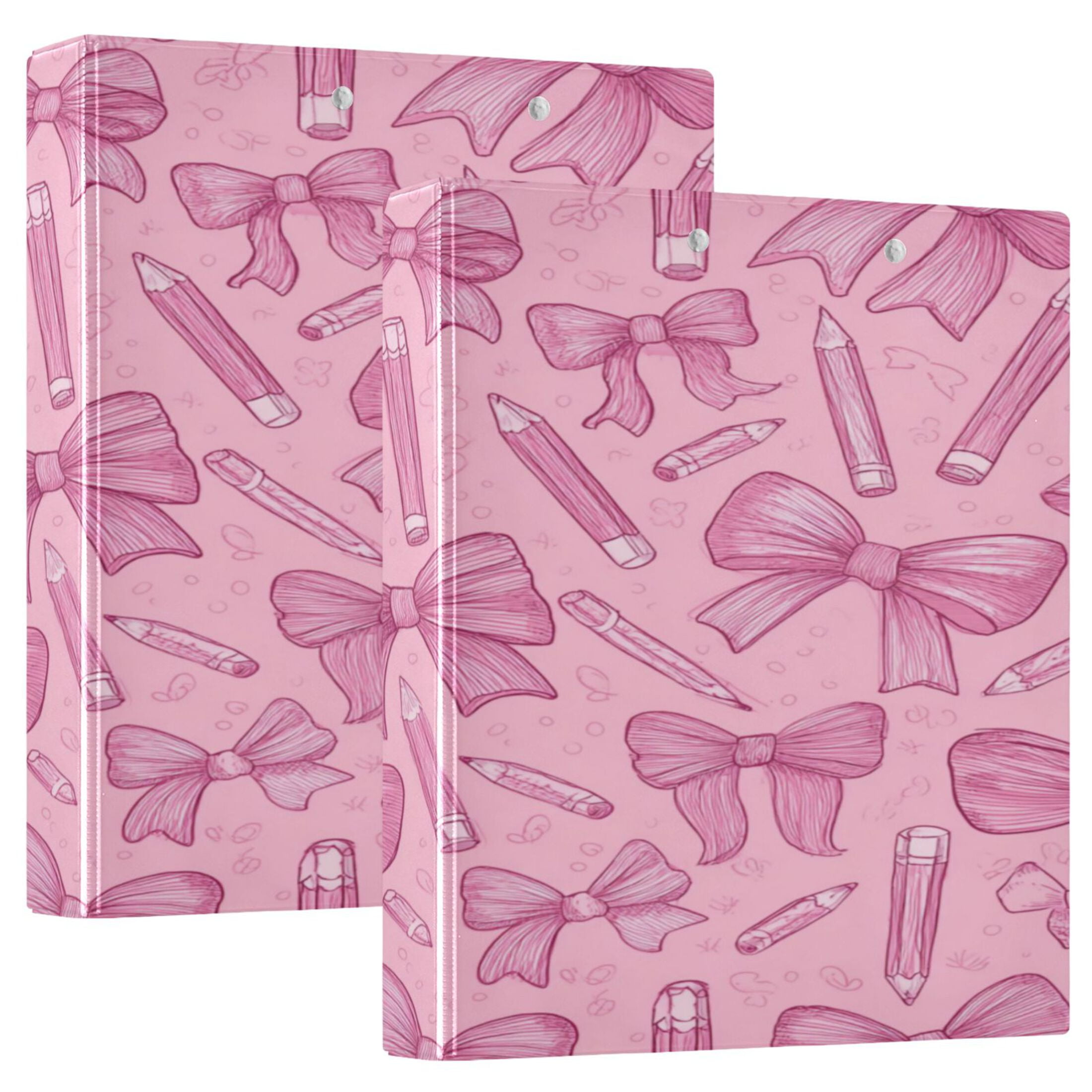 3 Ring Binder 1.5 inch Round Rings with Interior Pockets Binders ...