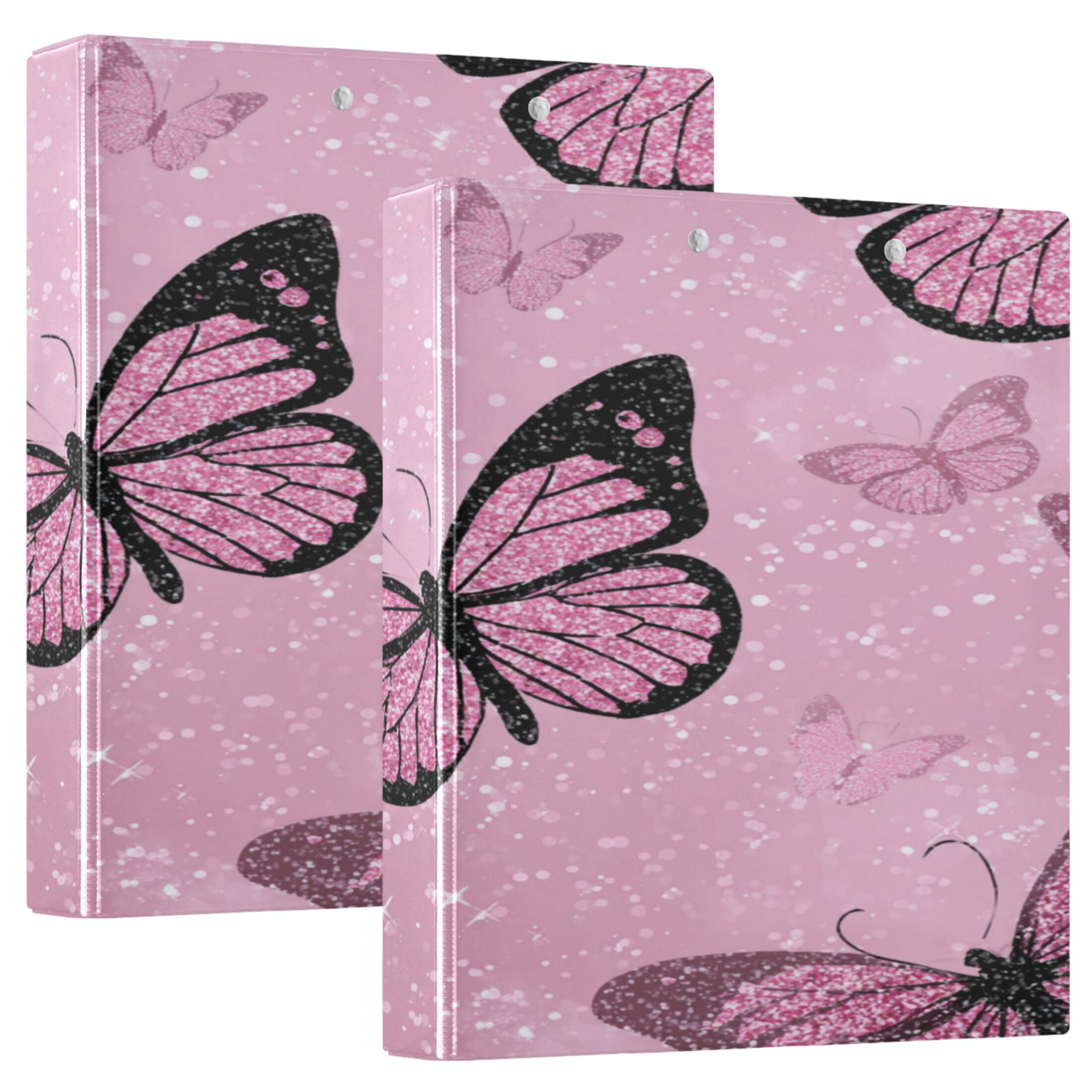 3 Ring Binder 1.5 inch Round Rings with Interior Pockets Binders ...
