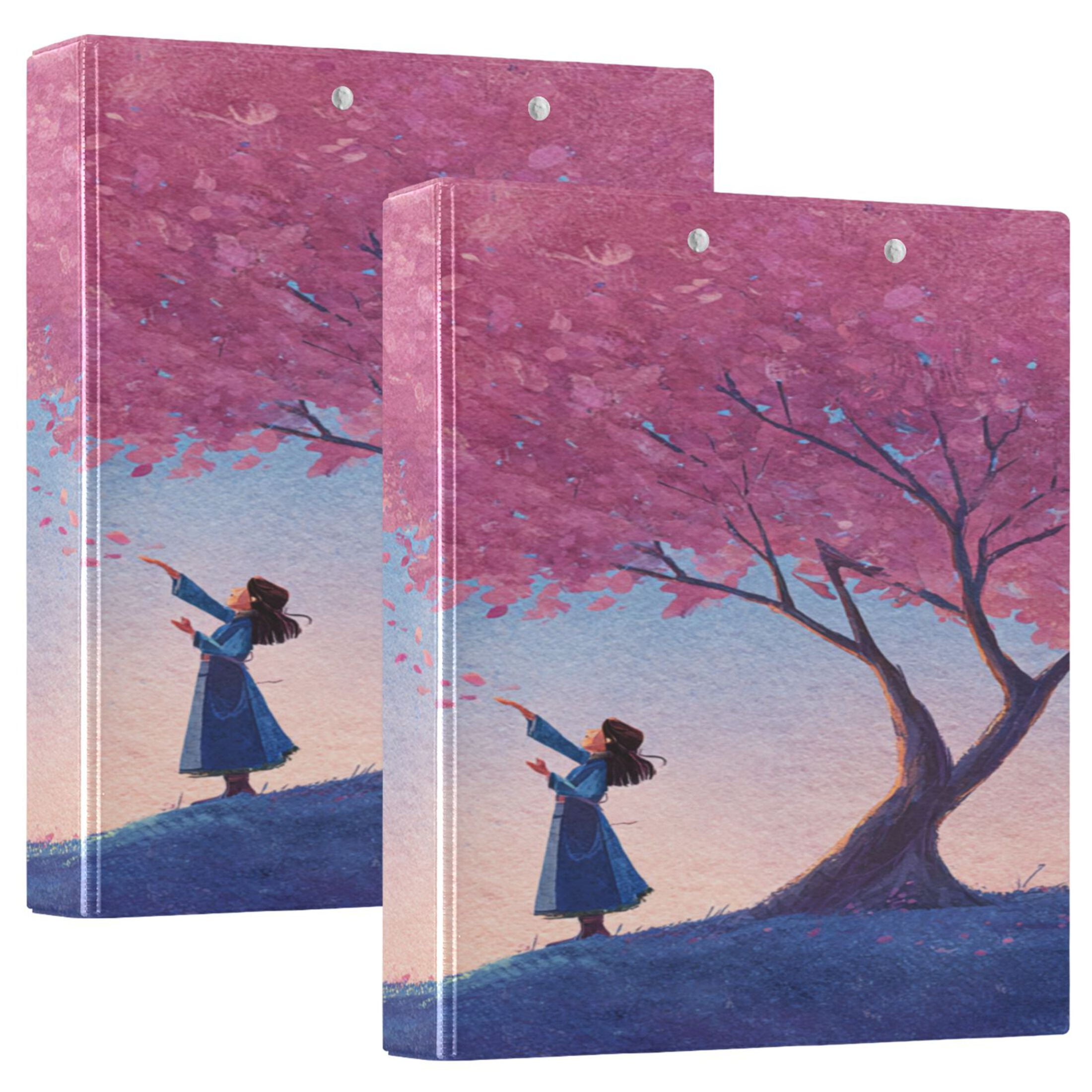 3 Ring Binder 1.5 inch Round Rings with Interior Pockets Binders ...