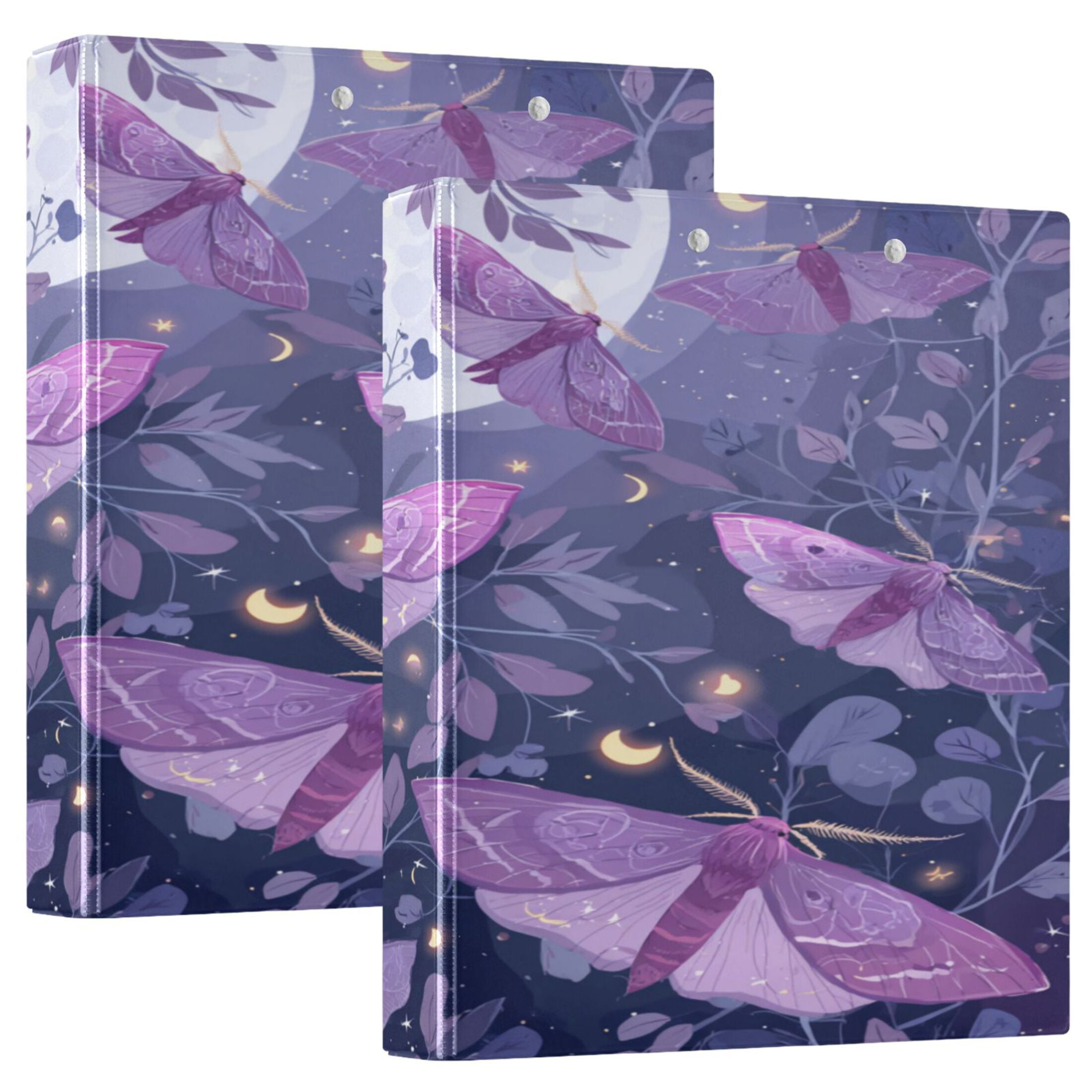 3 Ring Binder 1.5 inch Round Rings with Interior Pockets Binders ...