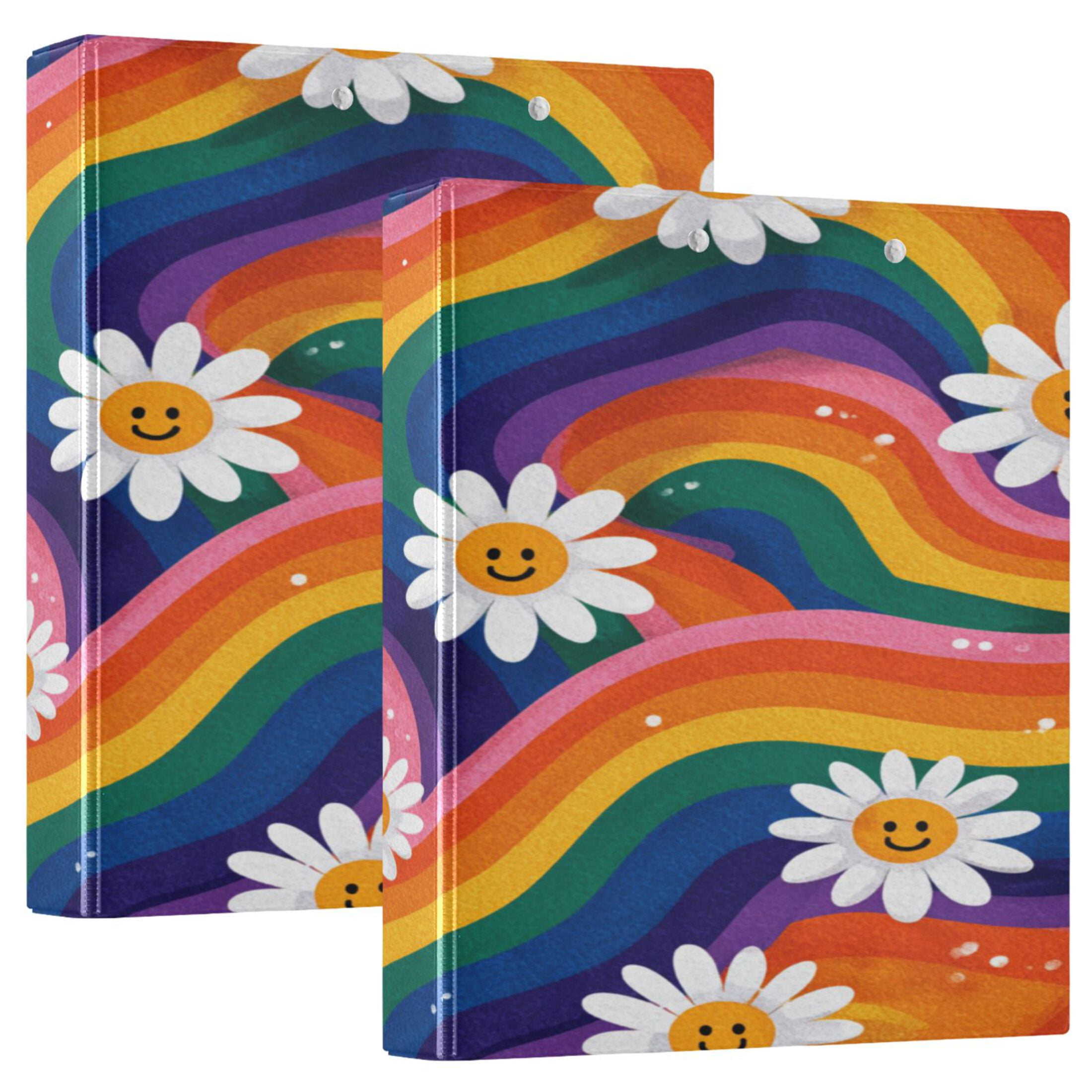 3 Ring Binder 1.5 inch Round Rings with Interior Pockets Binders ...