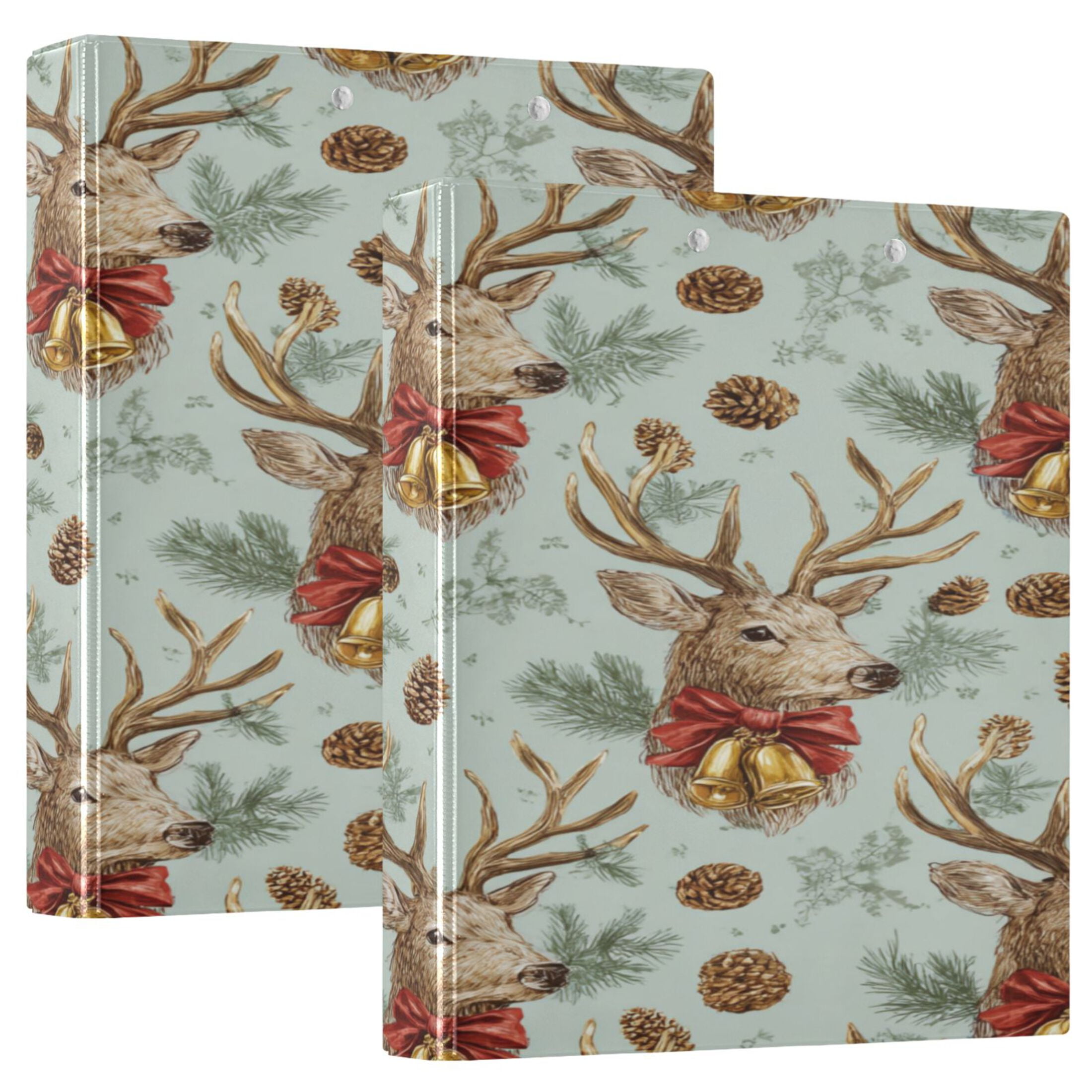 3 Ring Binder 1.5 inch Round Rings with Interior Pockets Binders ...