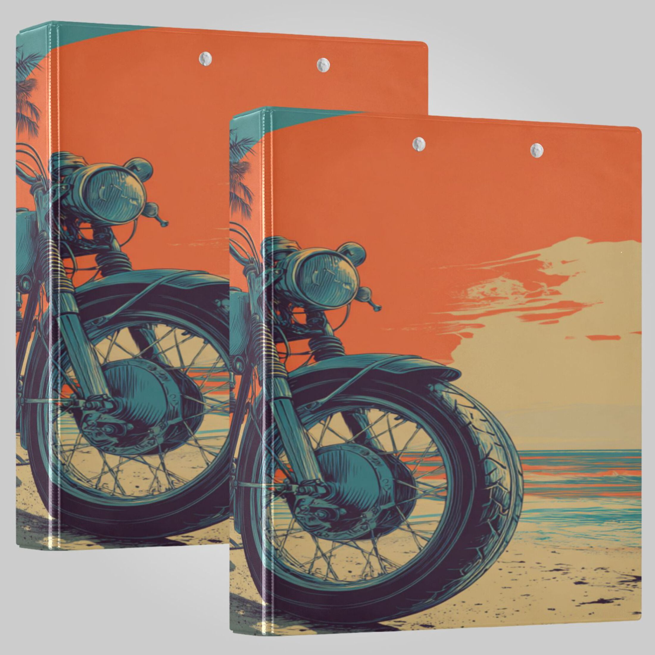 3 Ring Binder 1.5 inch Round Rings with Interior Pockets Binders ...