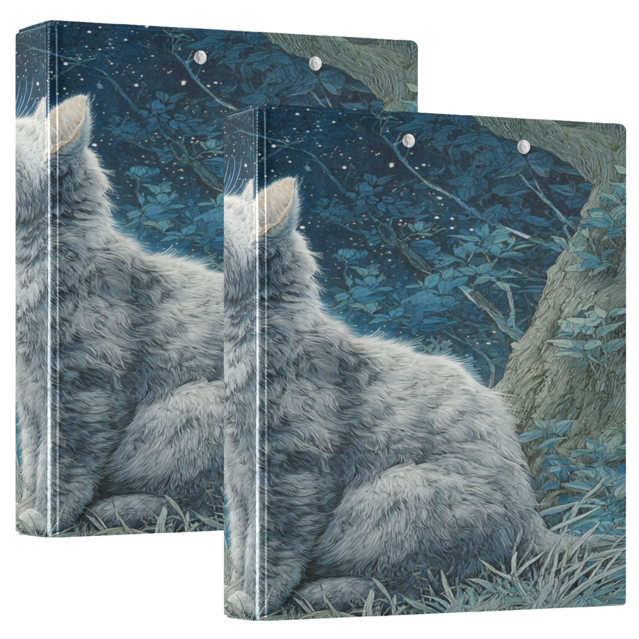 3 Ring Binder 1.5 inch Round Rings with Interior Pockets Binders ...