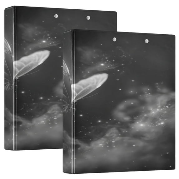 3 Ring Binder 1.5 inch Round Rings with Interior Pockets Binders ...