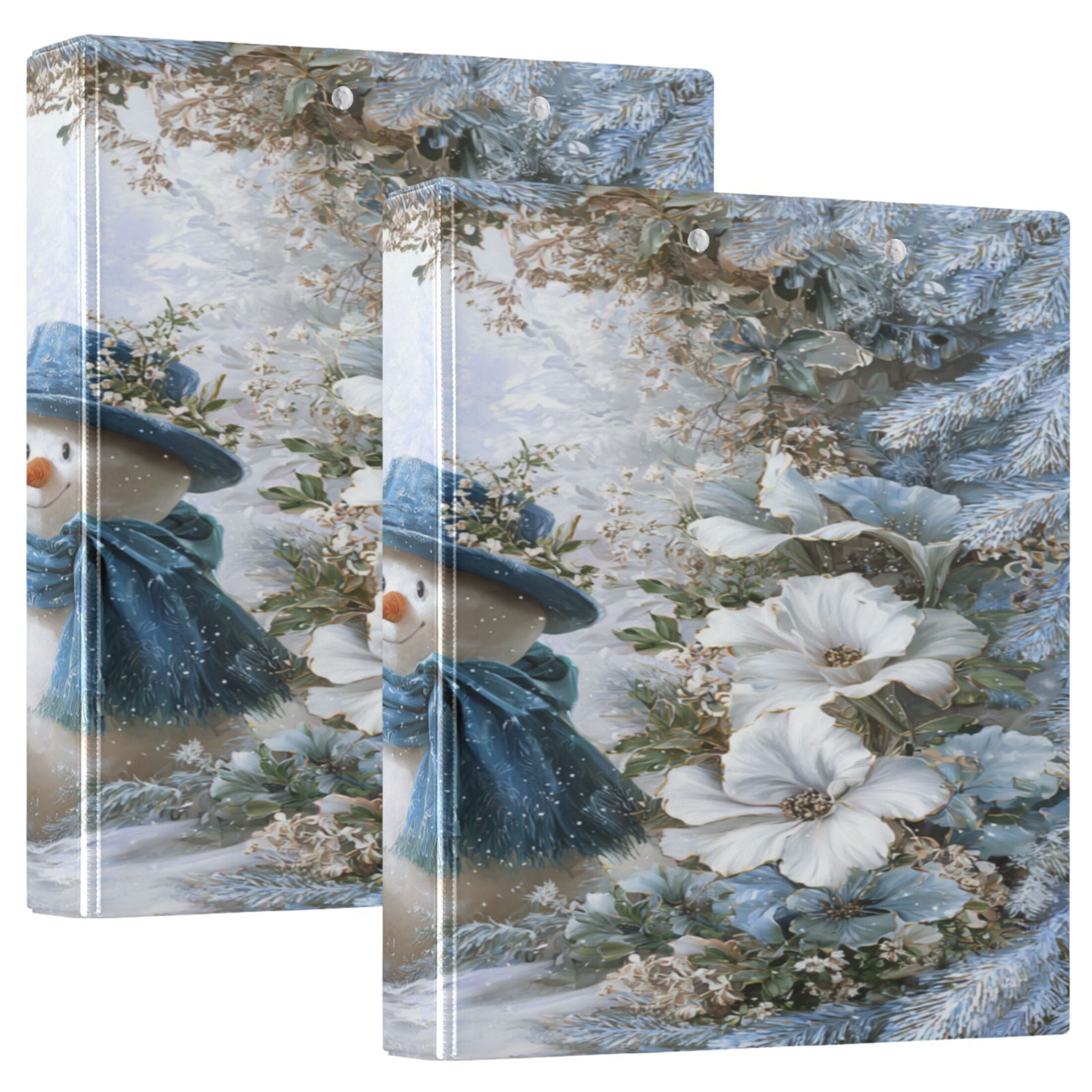 3 Ring Binder 1.5 inch Round Rings with Interior Pockets Binders ...