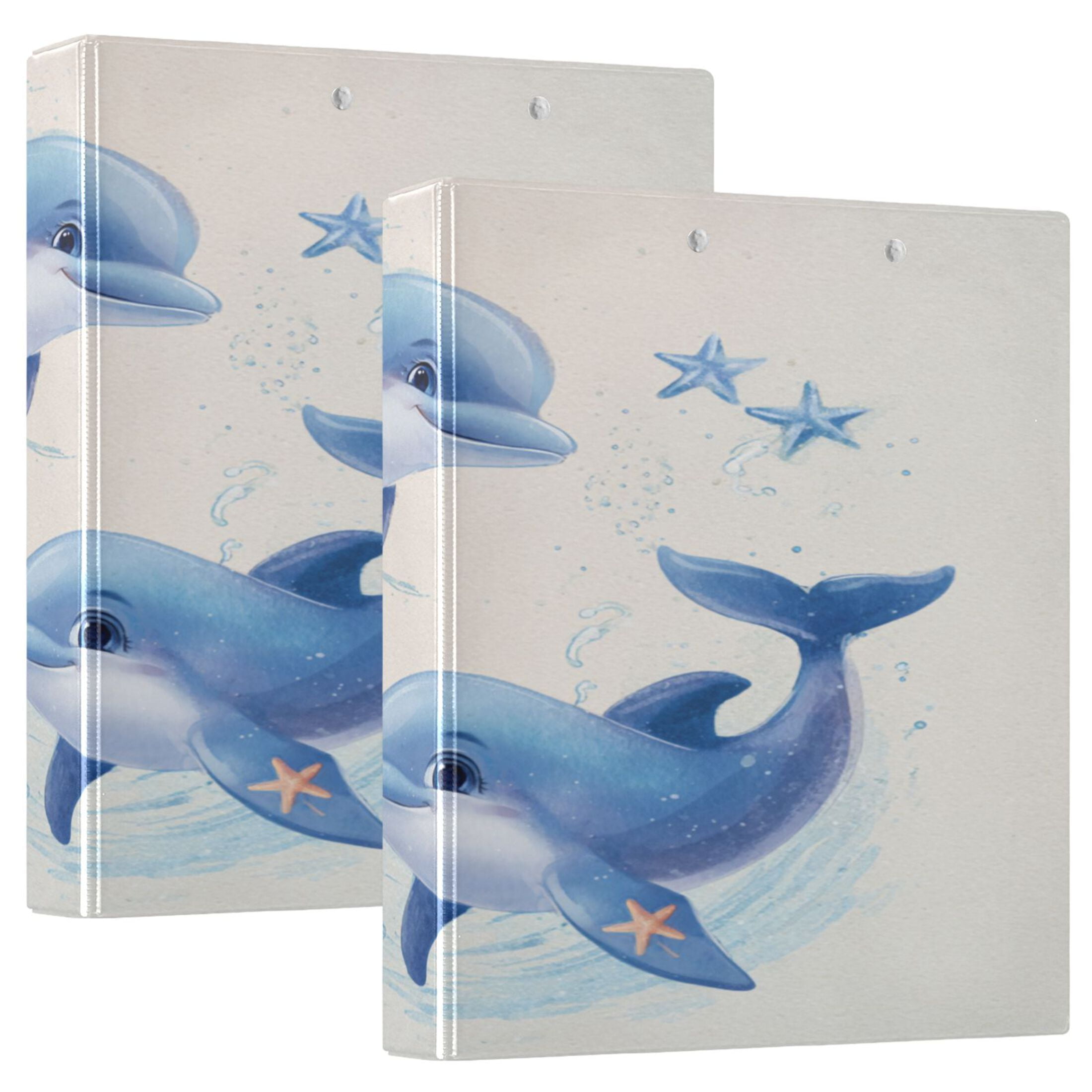 3 Ring Binder 1.5 inch Round Rings with Interior Pockets Binders ...