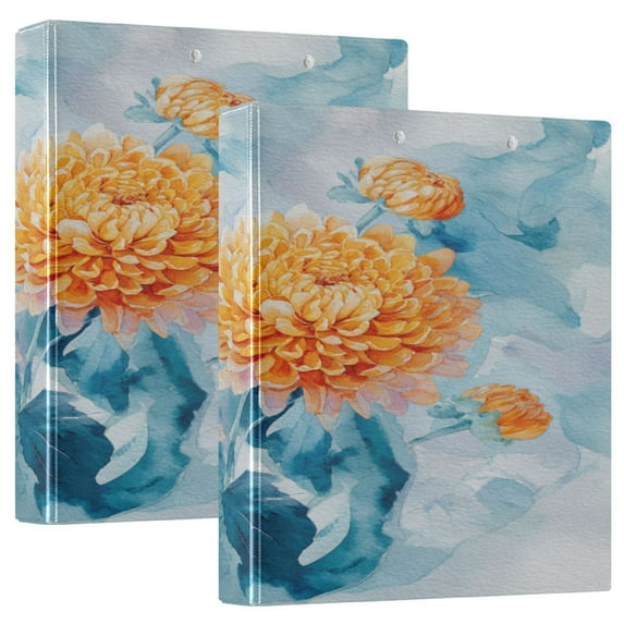 3 Ring Binder 1.5 inch Round Rings with Interior Pockets Binders ...