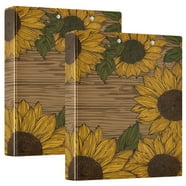 6 Inch Ring Binder With Slant D-Rings, Black, Clear View, Pockets ...