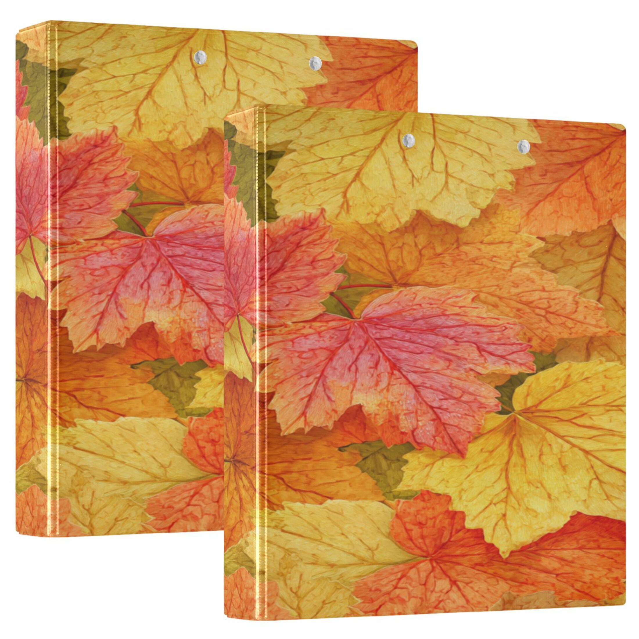 3 Ring Binder 1.5 inch Round Rings with Interior Pockets Binders ...