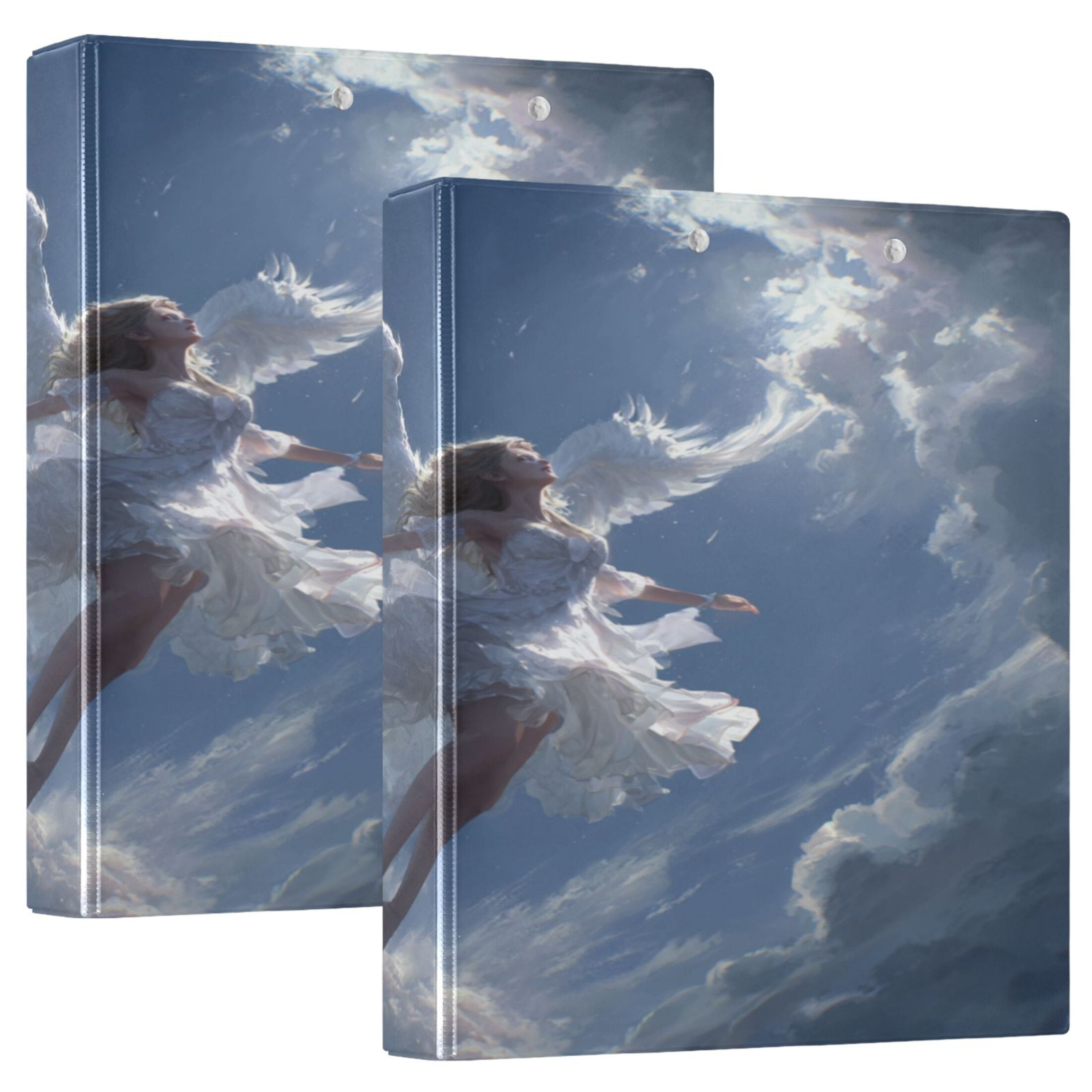 3 Ring Binder 1.5 inch Round Rings with Interior Pockets Binders ...