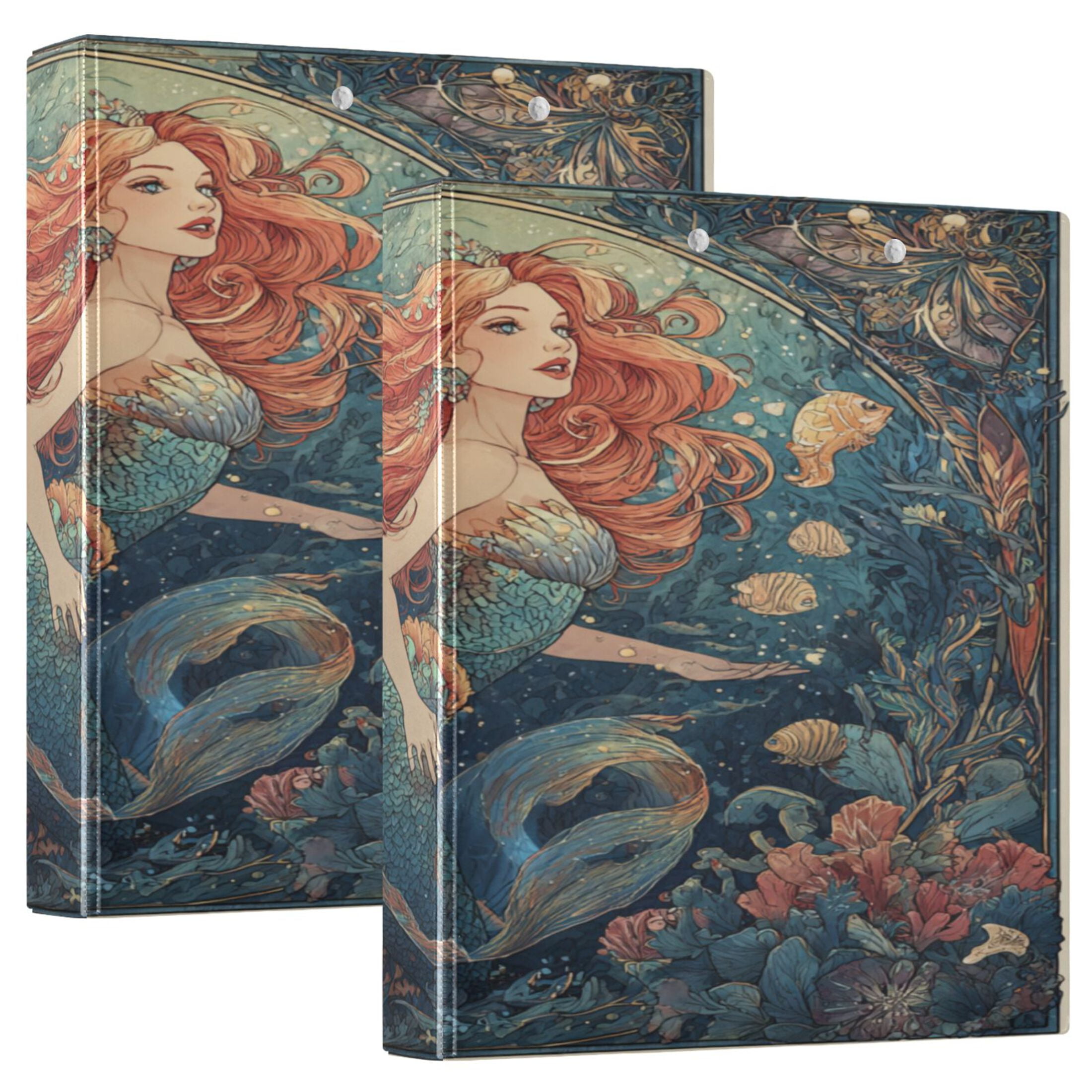 3 Ring Binder 1.5 inch Round Rings with Interior Pockets Binders ...