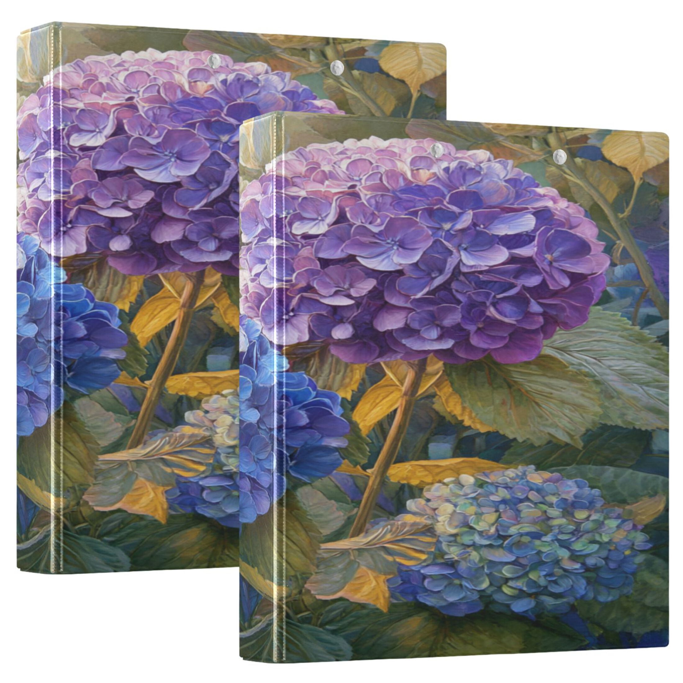 3 Ring Binder 1.5 inch Round Rings with Interior Pockets Binders ...