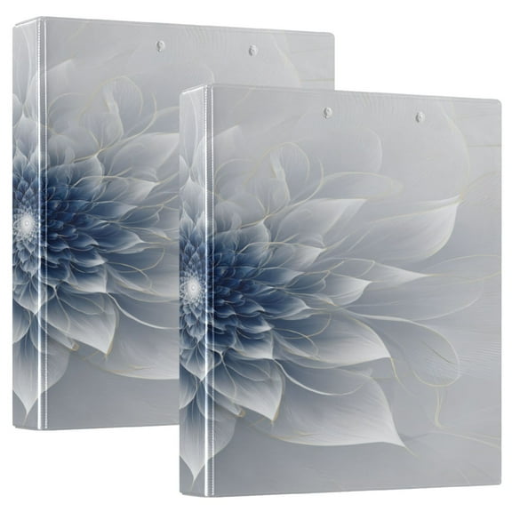 6 Inch Ring Binder With Slant D-Rings, Black, Clear View, Pockets ...