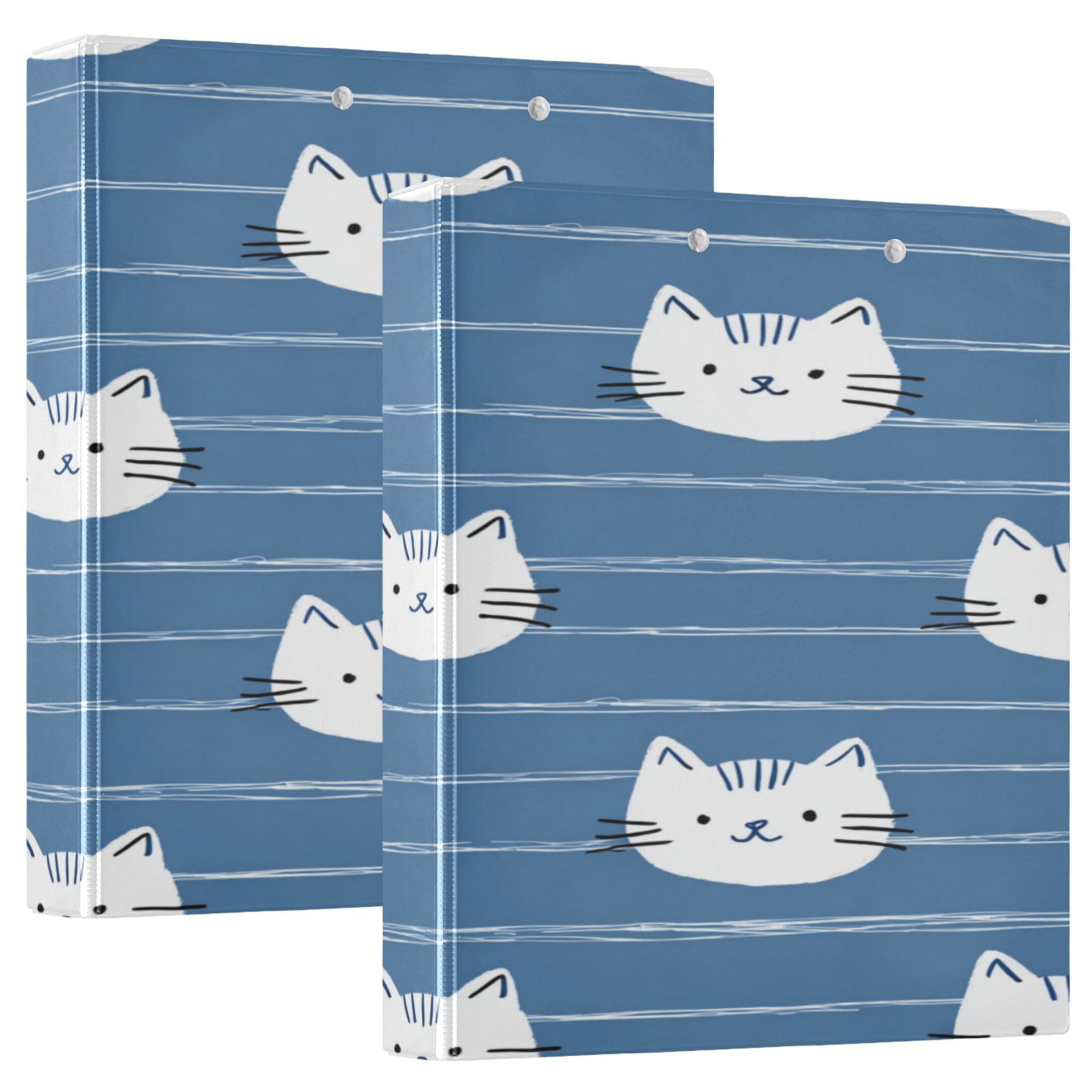 3 Ring Binder 1.5 inch Round Rings with Interior Pockets Binders ...