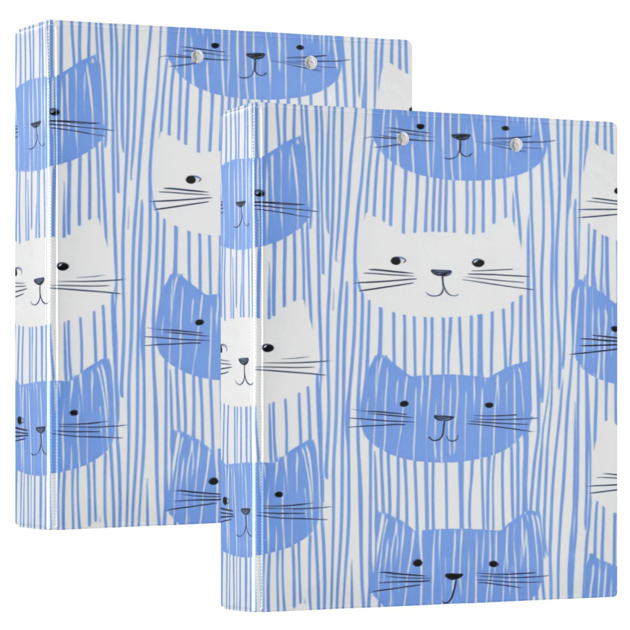 3 Ring Binder 1.5 inch Round Rings with Interior Pockets Binders ...