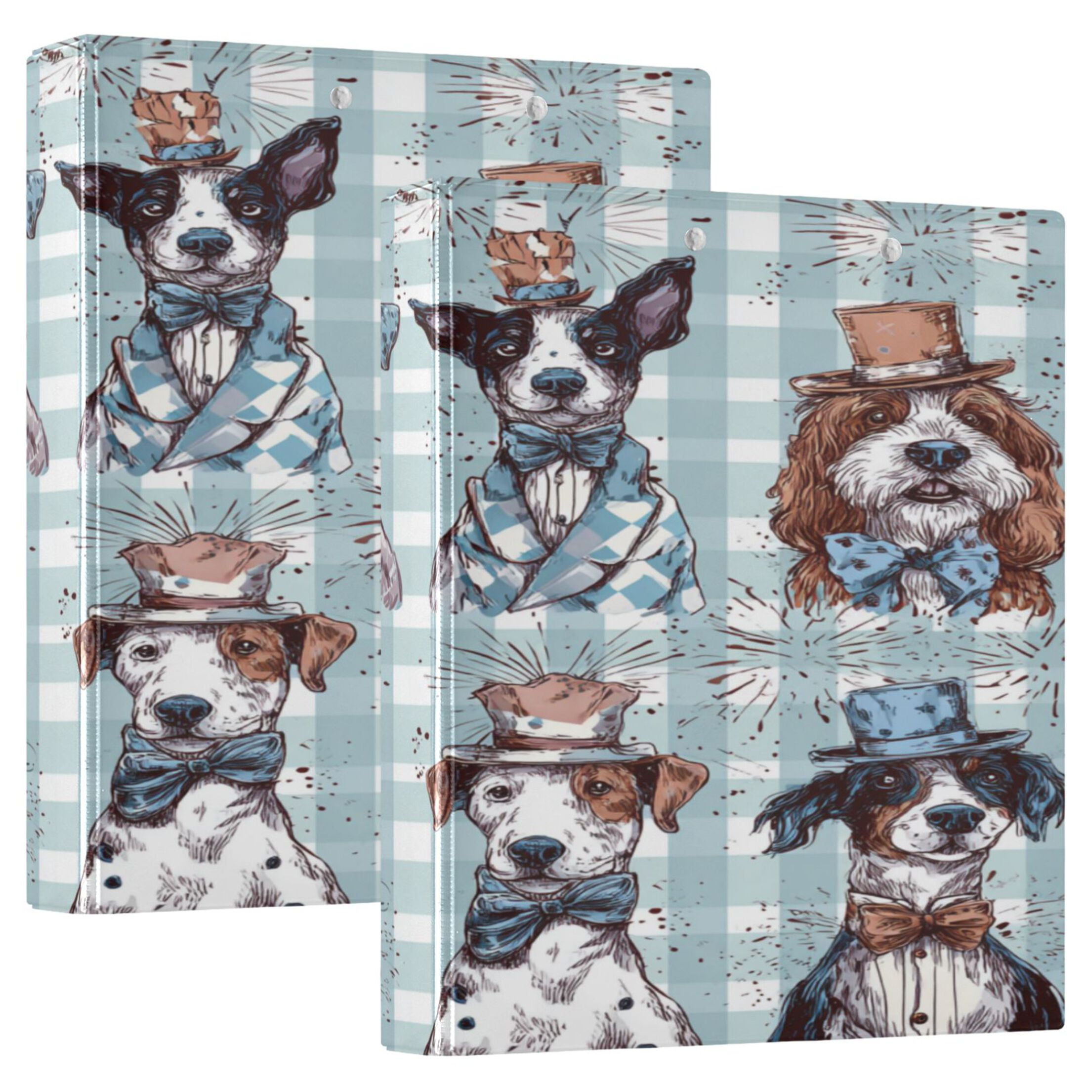 3 Ring Binder 1.5 inch Round Rings with Interior Pockets Binders ...