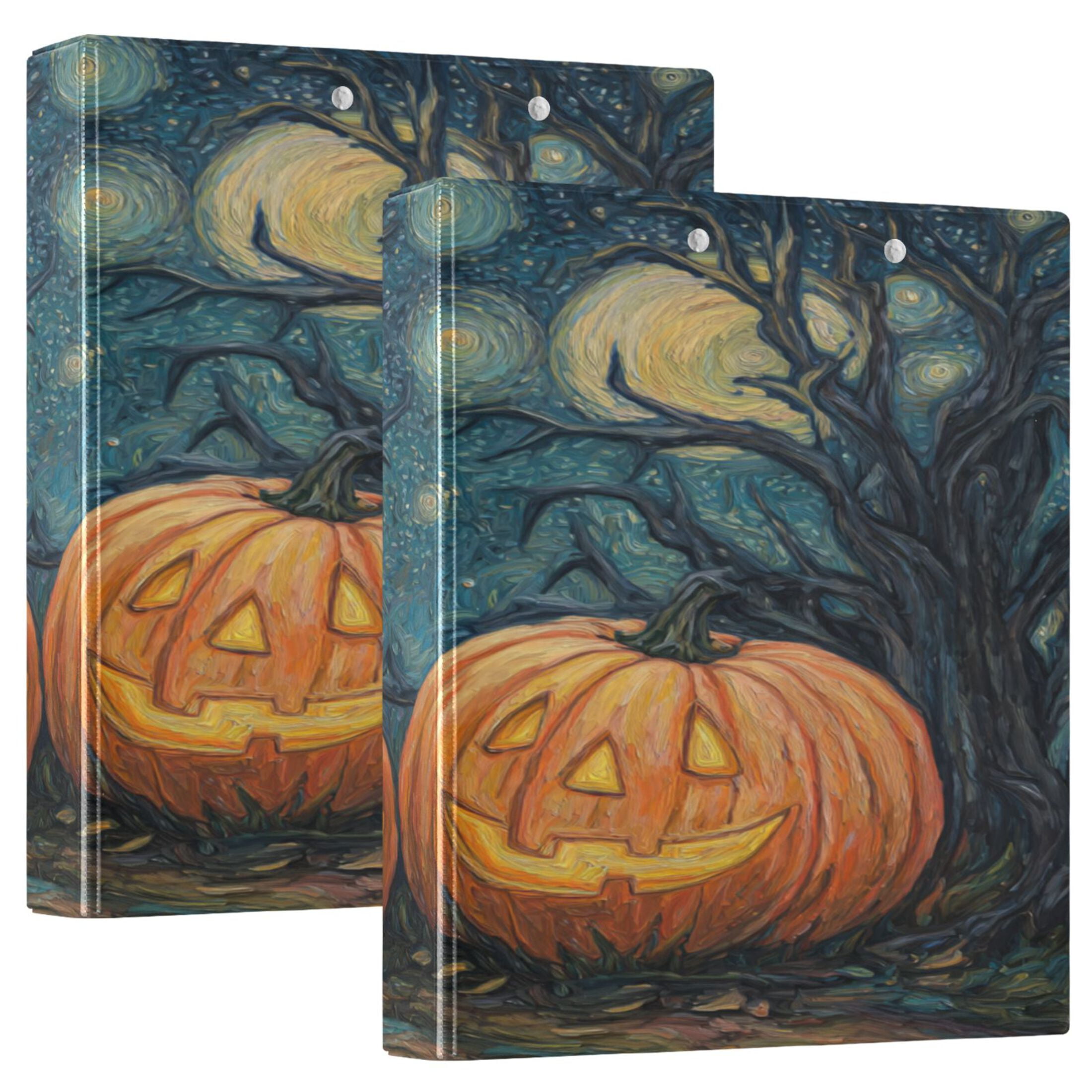 3 Ring Binder 1.5 inch Round Rings with Interior Pockets Binders ...