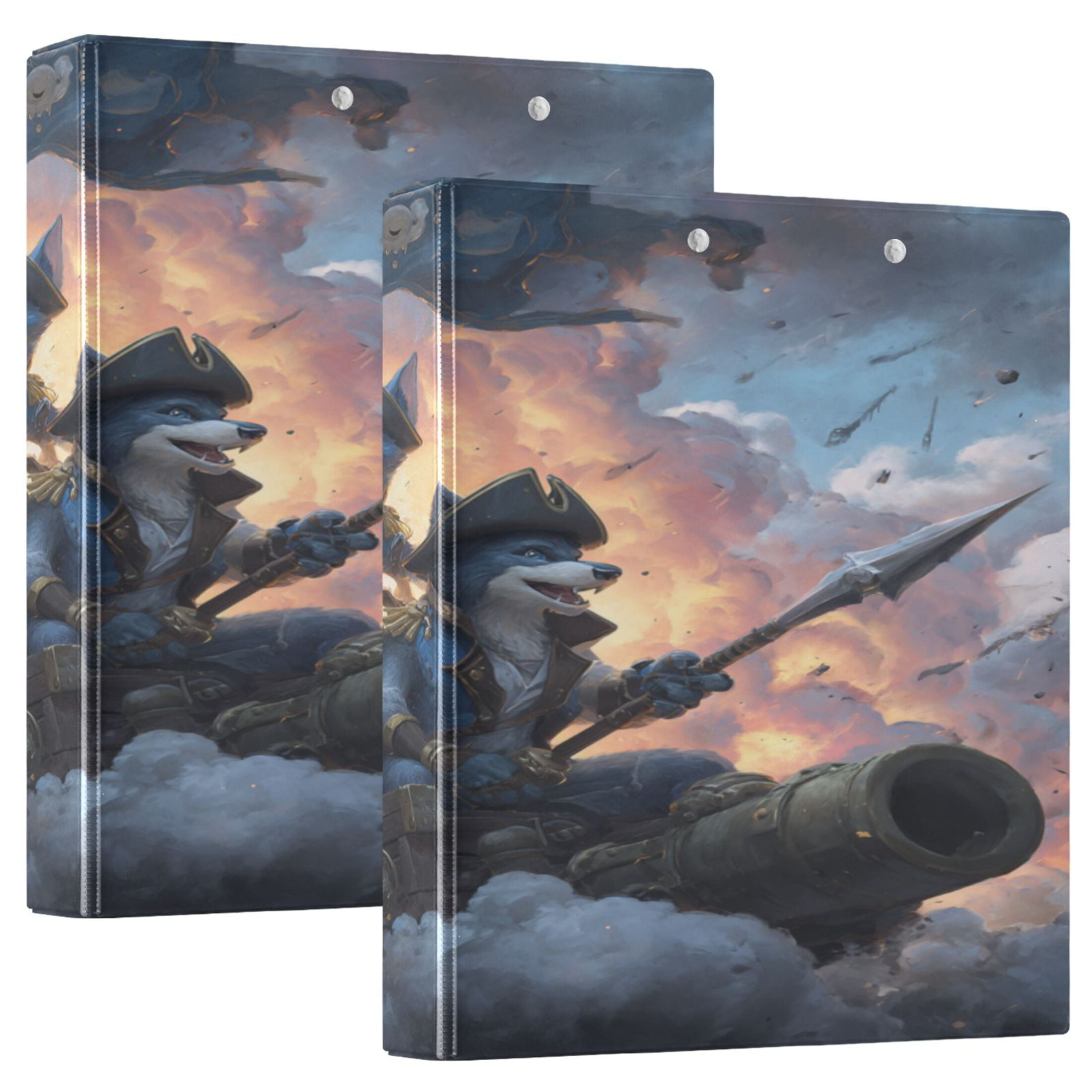 3 Ring Binder 1.5 inch Round Rings with Interior Pockets Binders ...