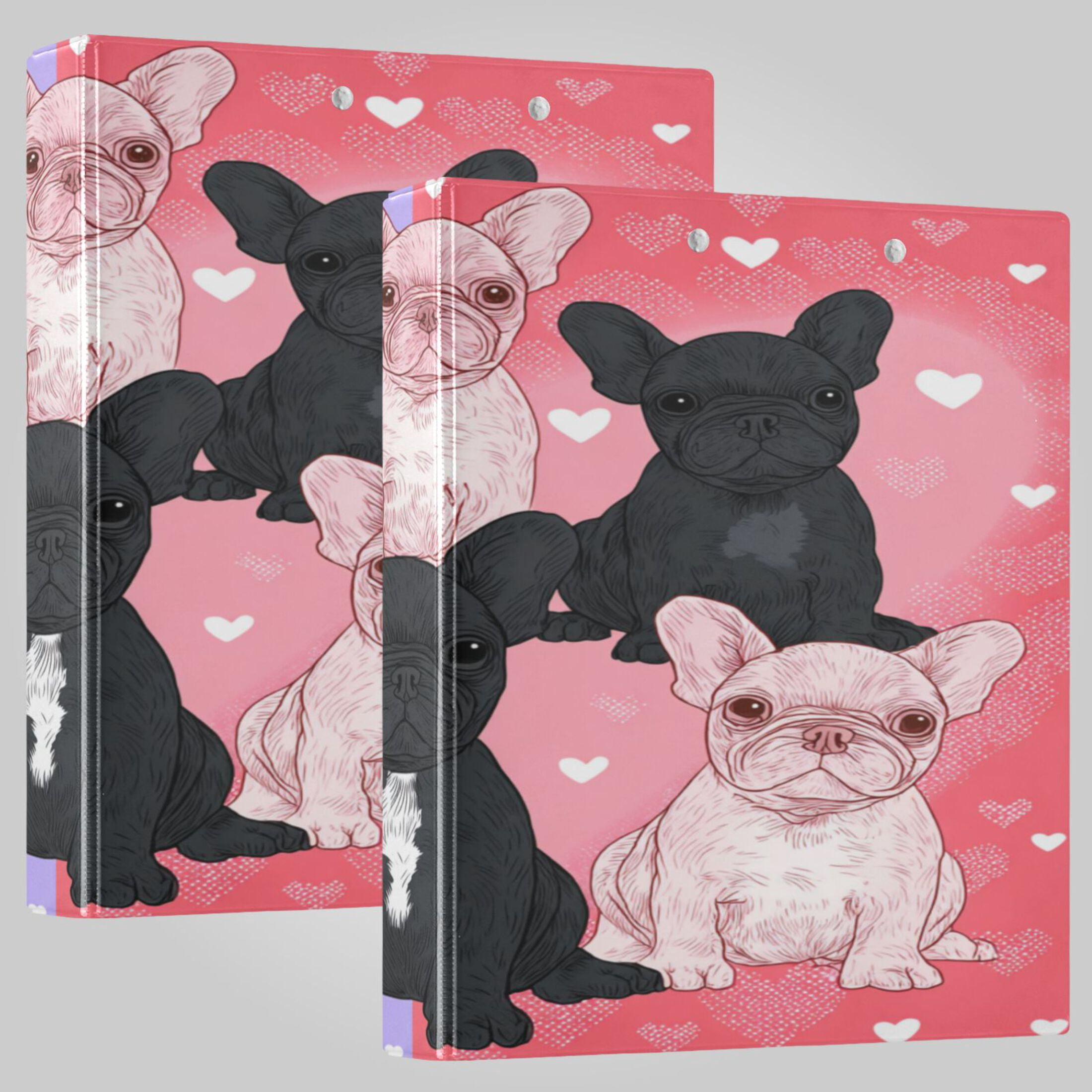 3 Ring Binder 1.5 inch Round Rings with Interior Pockets Binders ...