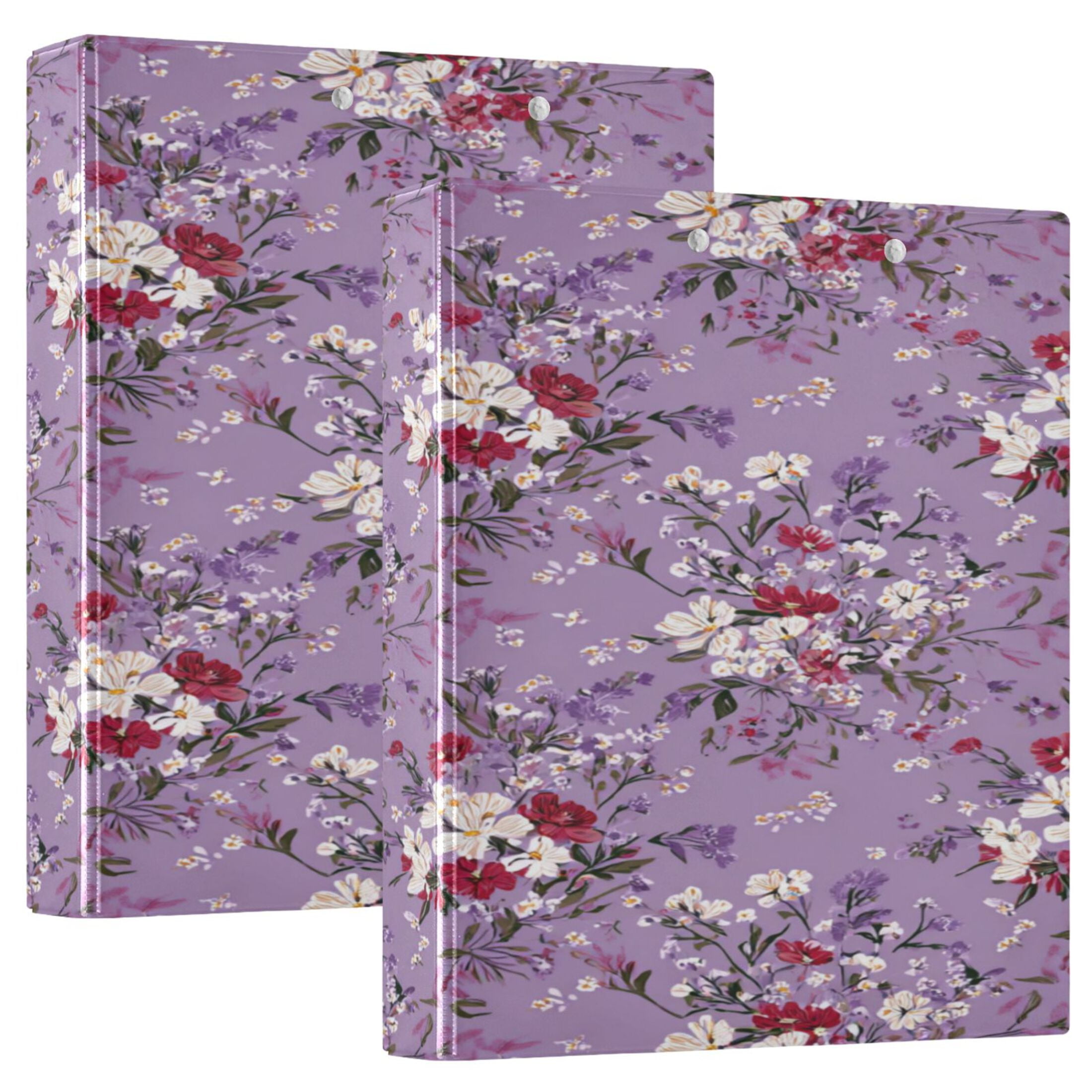3 Ring Binder 1.5 inch Round Rings with Interior Pockets Binders ...