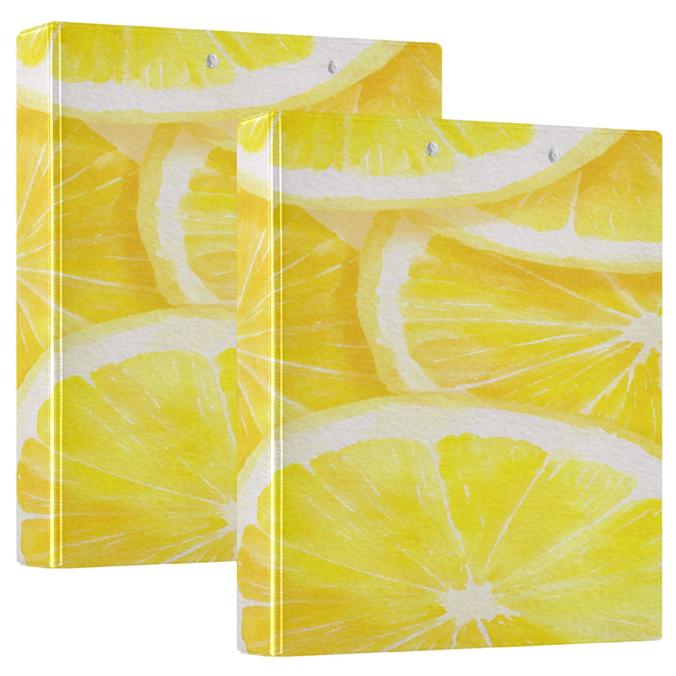 3 Ring Binder 1.5 inch Round Rings with Interior Pockets Binders ...