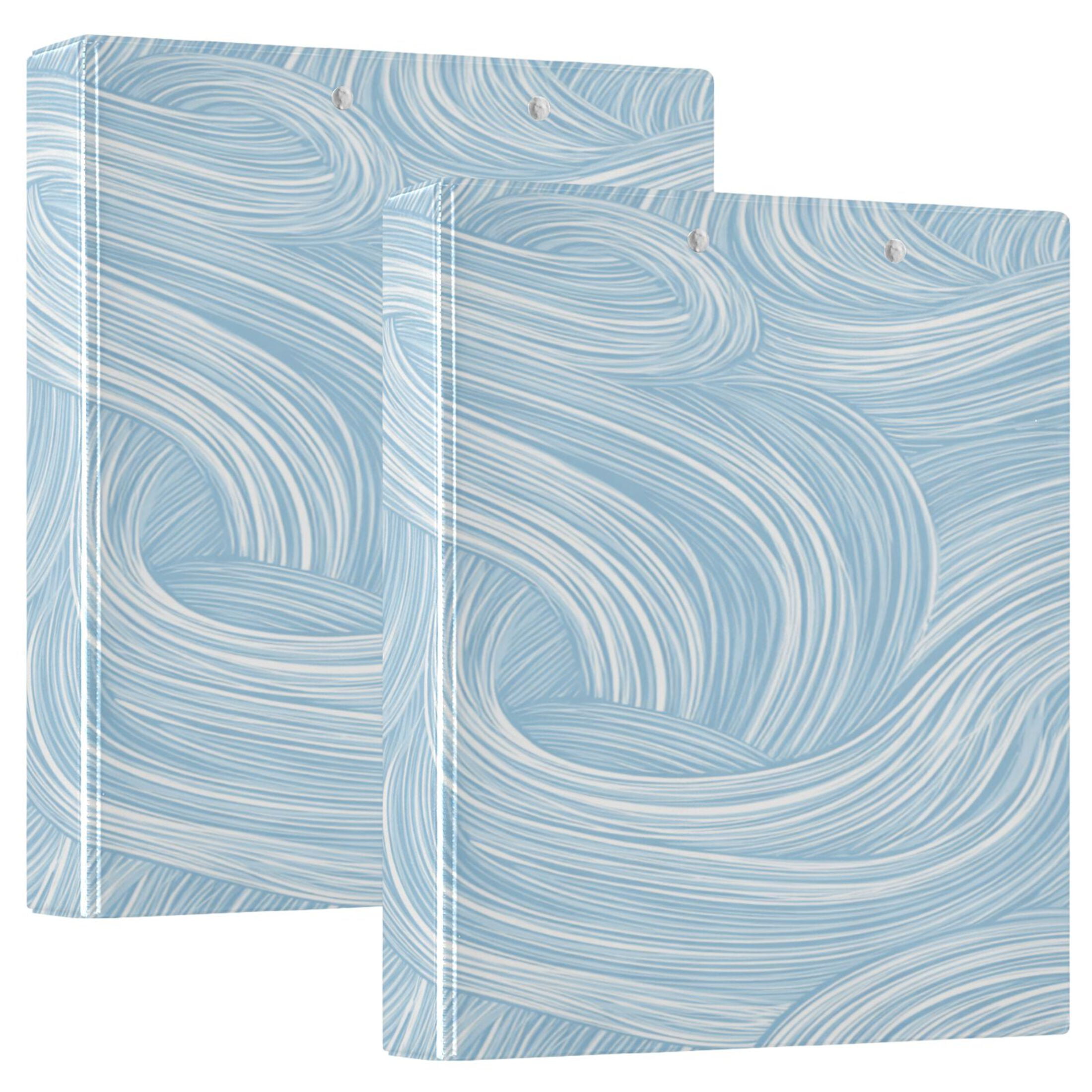 3 Ring Binder 1.5 inch Round Rings with Interior Pockets Binders ...