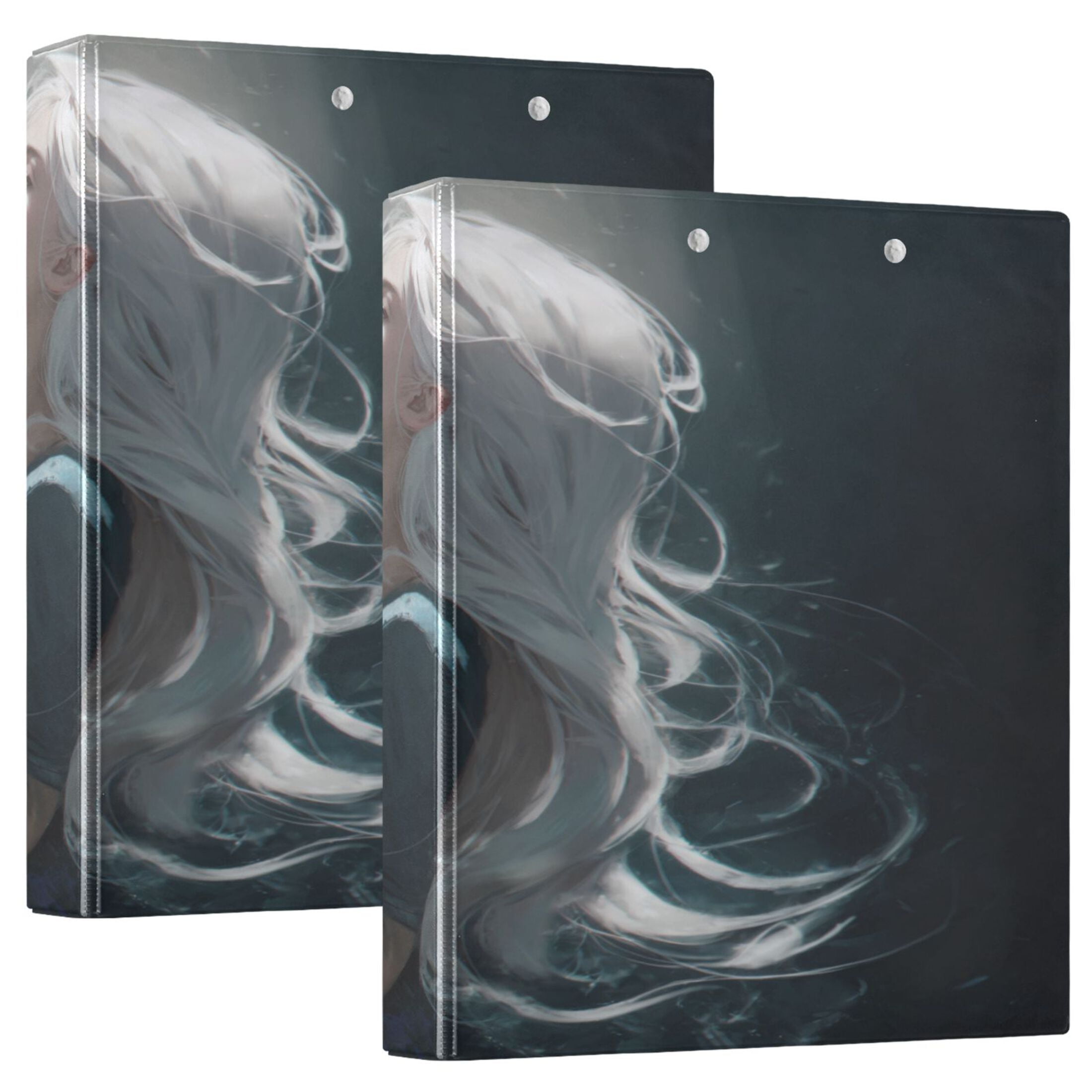 3 Ring Binder 1.5 inch Round Rings with Interior Pockets Binders ...