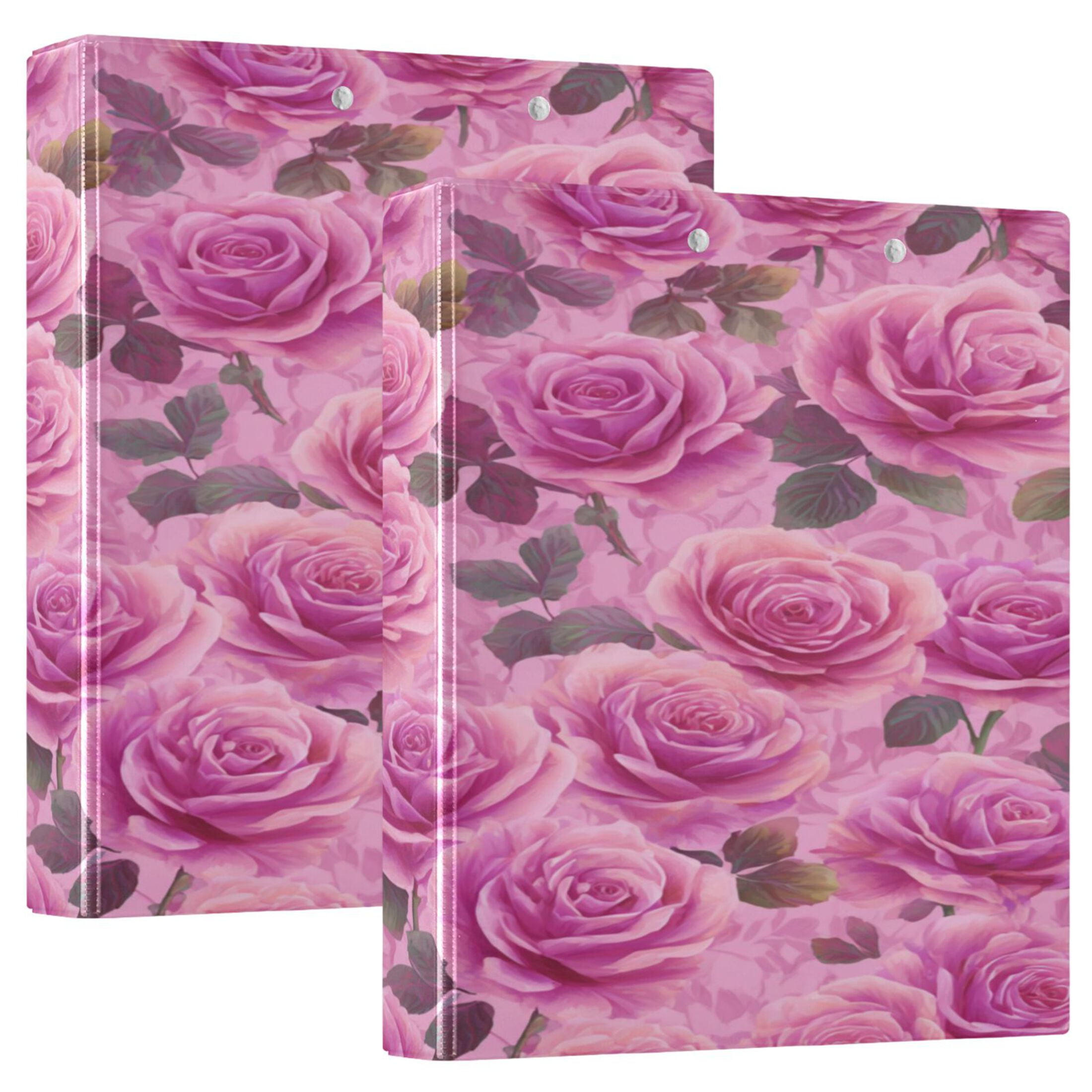 3 Ring Binder 1.5 inch Round Rings with Interior Pockets Binders ...