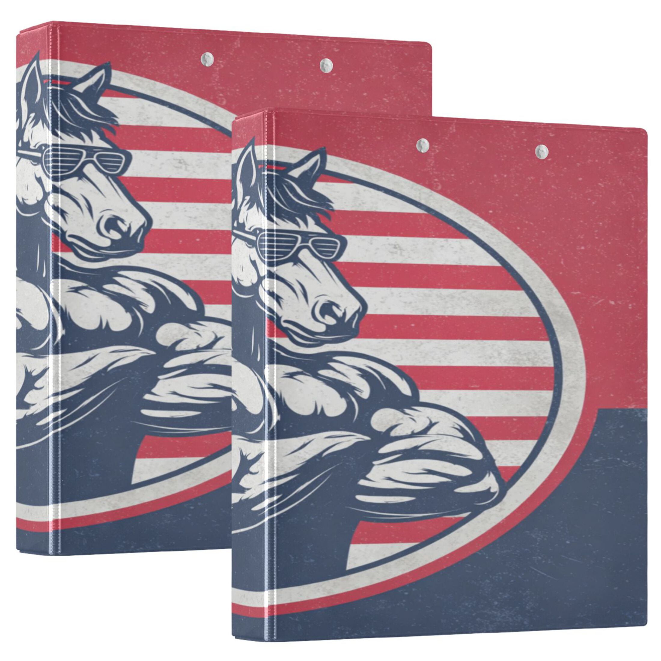 3 Ring Binder 1.5 inch Round Rings with Interior Pockets Binders ...