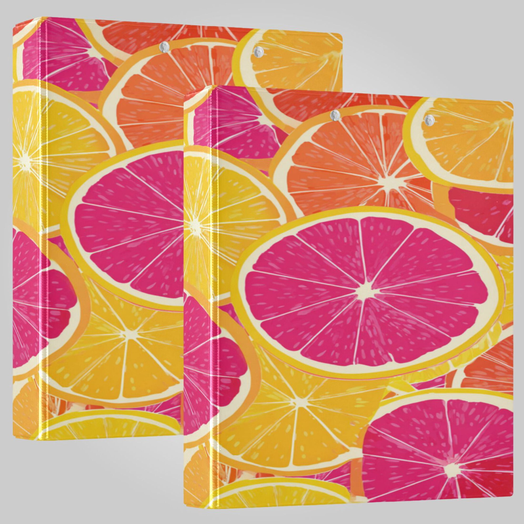 3 Ring Binder 1.5 inch Round Rings with Interior Pockets Binders ...