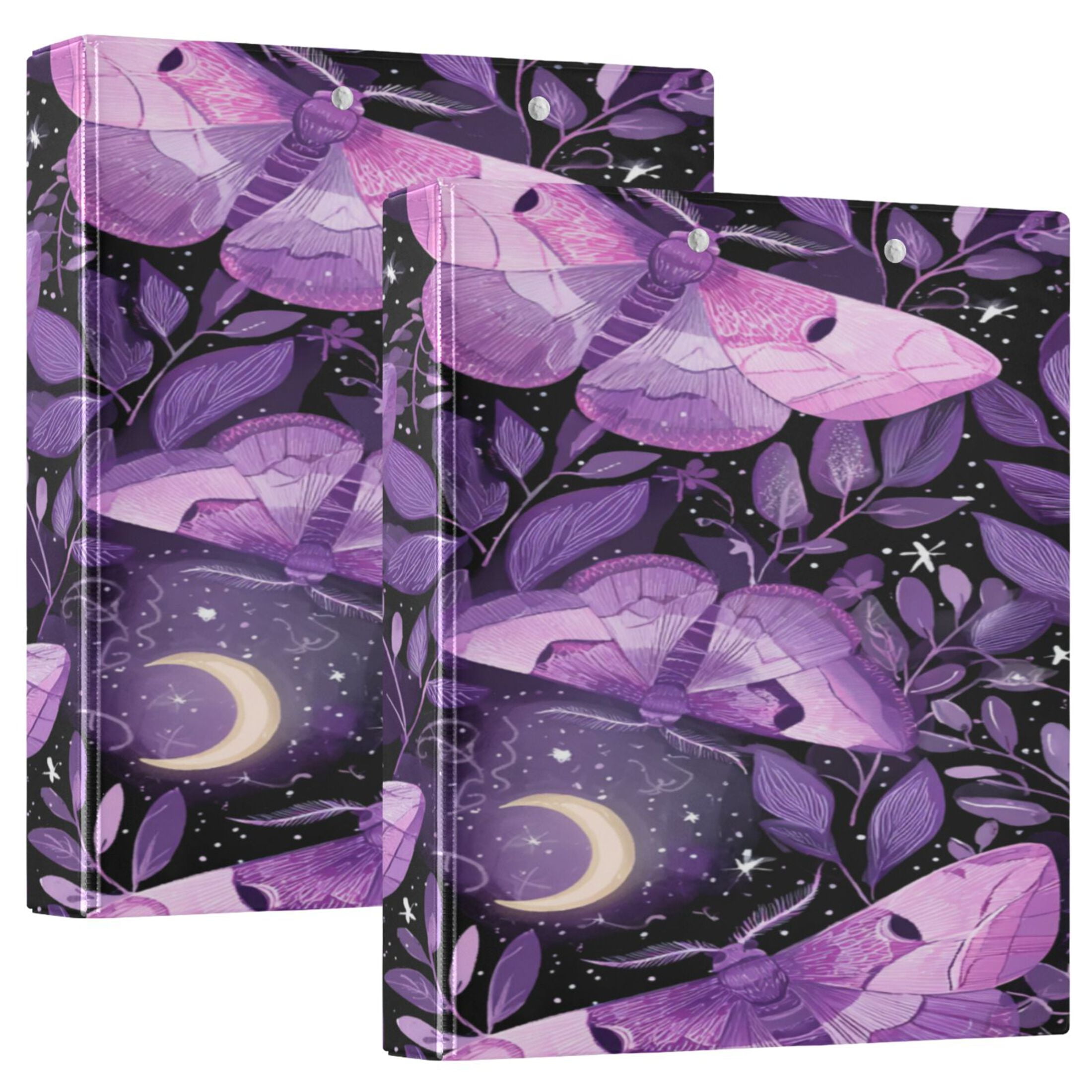 3 Ring Binder 1.5 inch Round Rings with Interior Pockets Binders ...